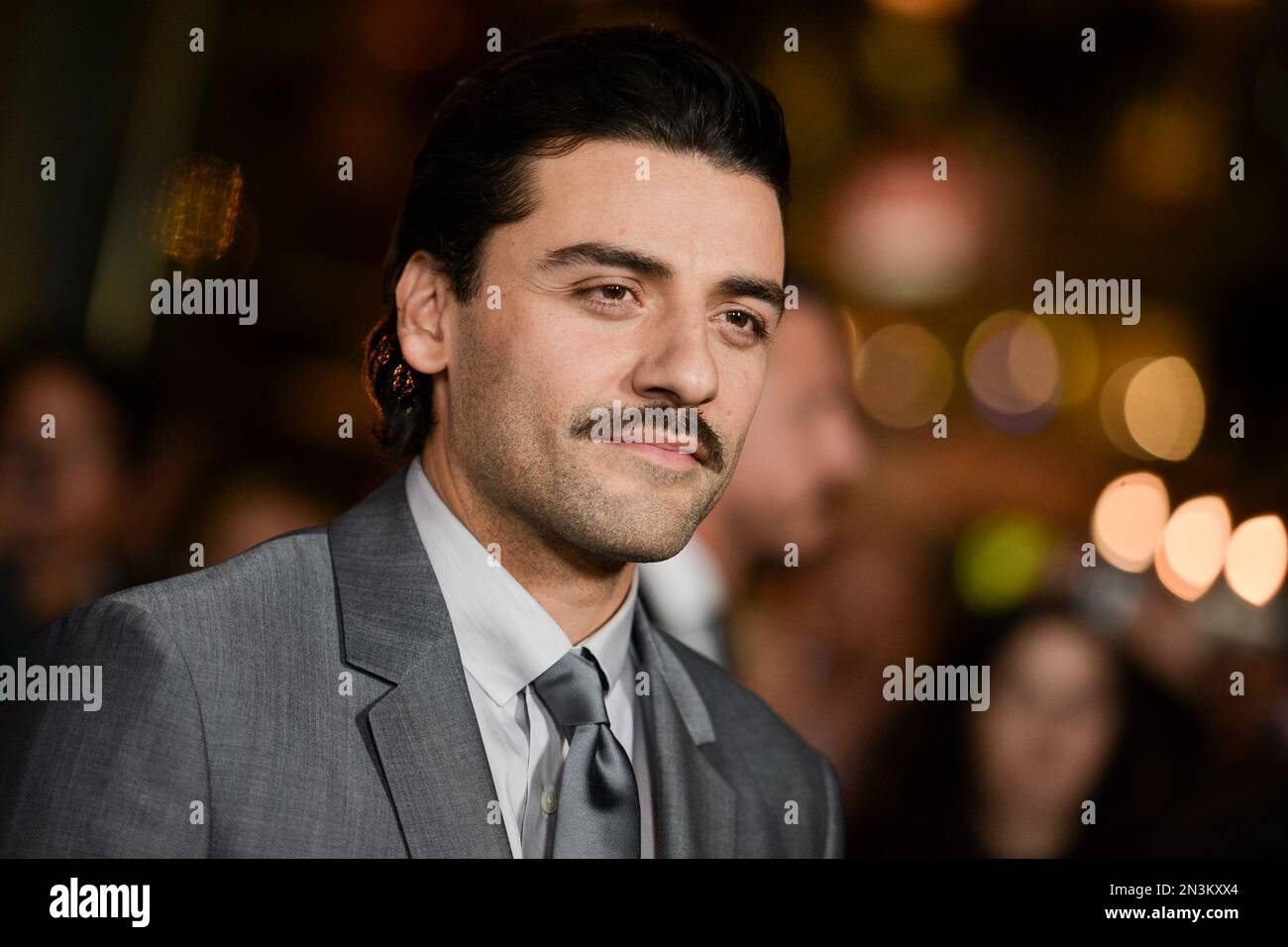 Oscar Isaac arrives at 2014 AFI Fest - "A Most Violent Year" on ...