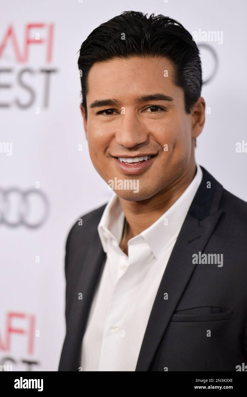 Mario Lopez arrives at 2014 AFI Fest - "A Most Violent Year" on ...
