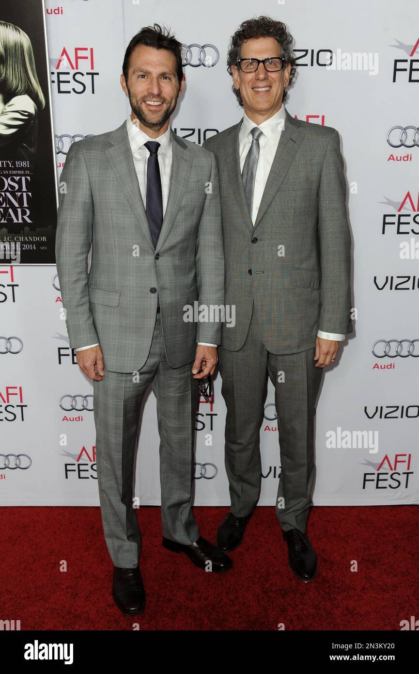 Jonathan King, and Jim Berk arrive at 2014 AFI Fest - "A Most Violent ...