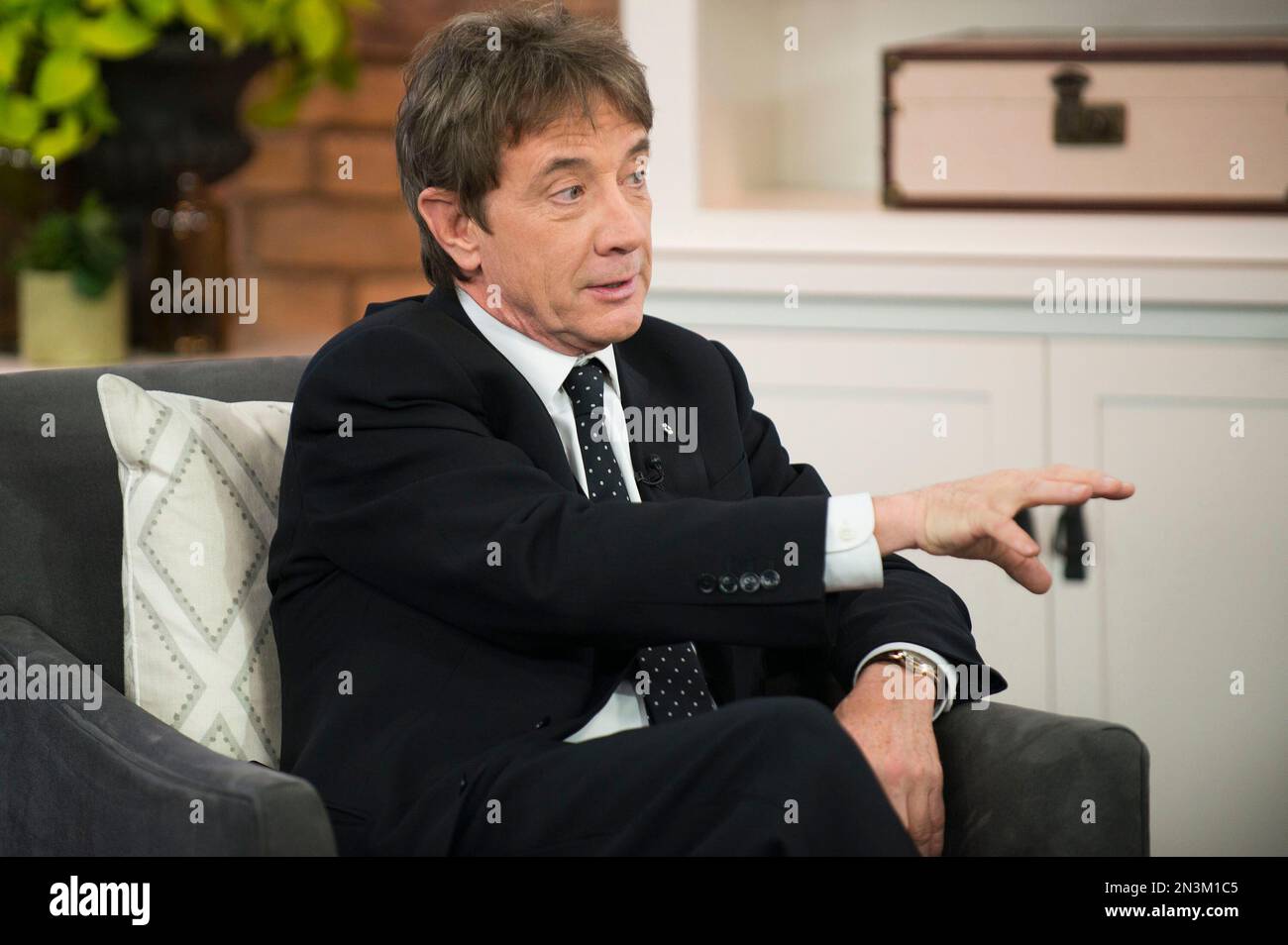 Martin Short seen during his appearance on The Marilyn Denis Show to promote his memoir "I Must ...