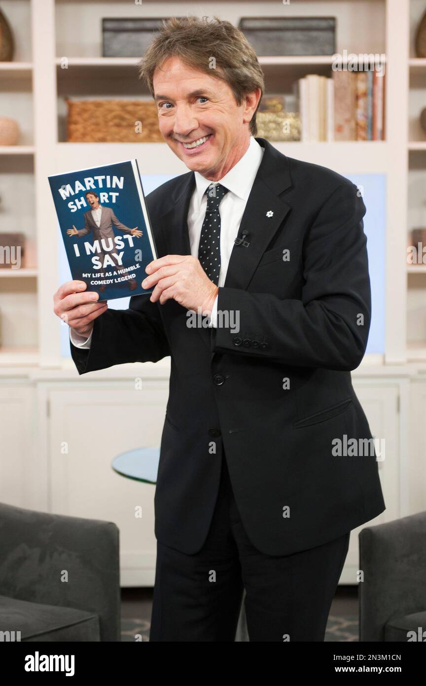 Martin Short seen during his appearance on The Marilyn Denis Show to promote his memoir "I Must ...