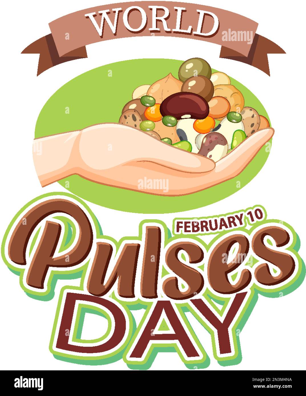 World Pulses Day Banner Design illustration Stock Vector Image & Art ...