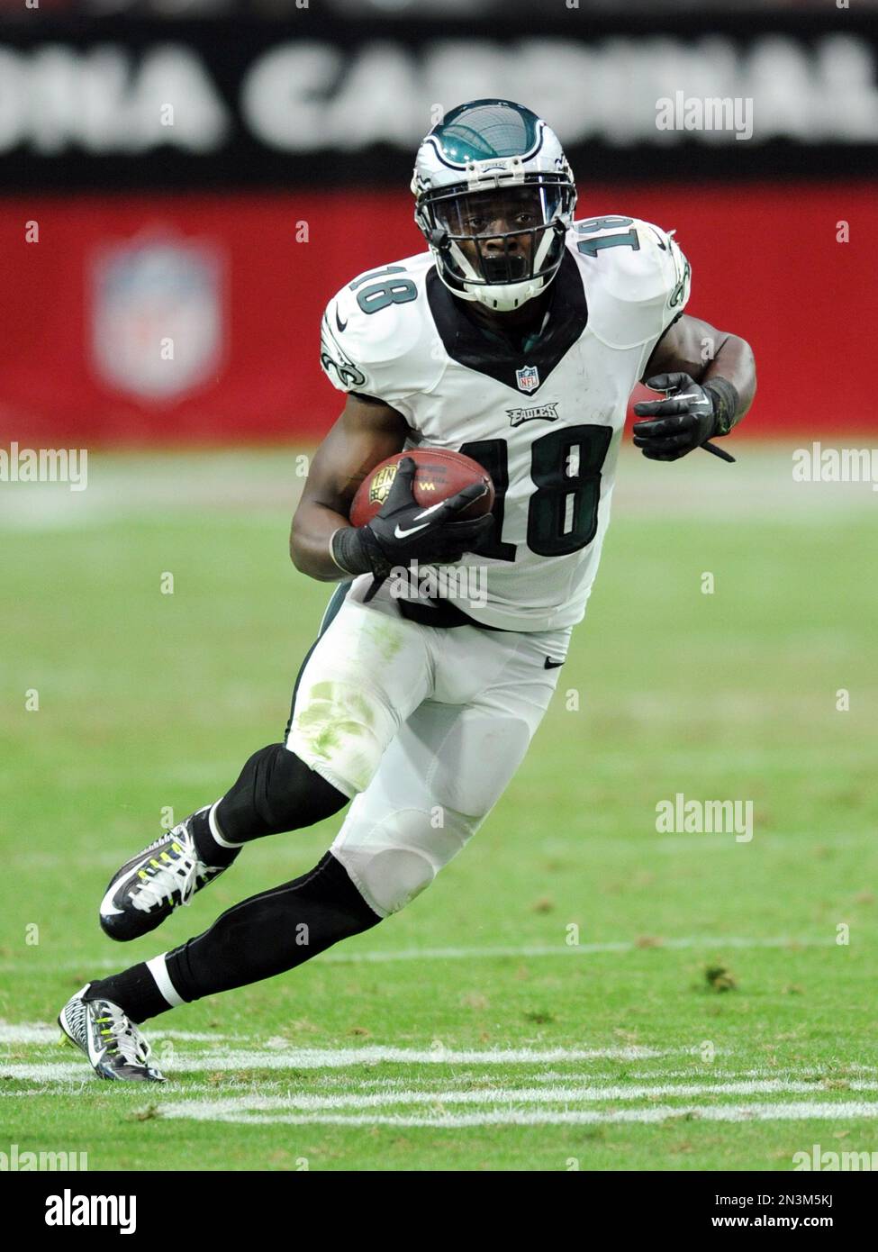 Philadelphia Eagles wide receiver (18) Jeremy Maclin returns a punt ...