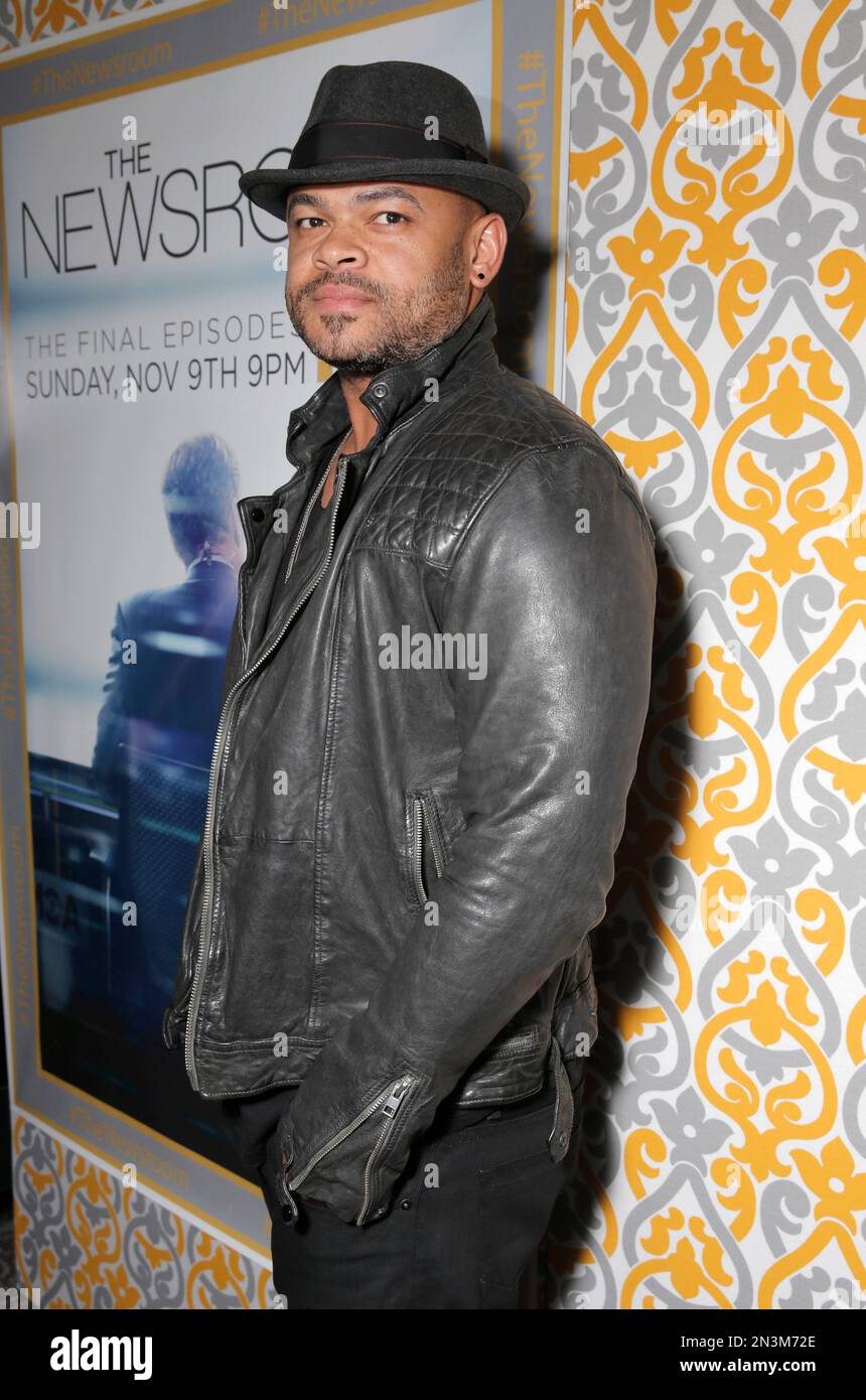 Anthony Hemingway attends "The Newsroom" Season Three Premiere at the ...