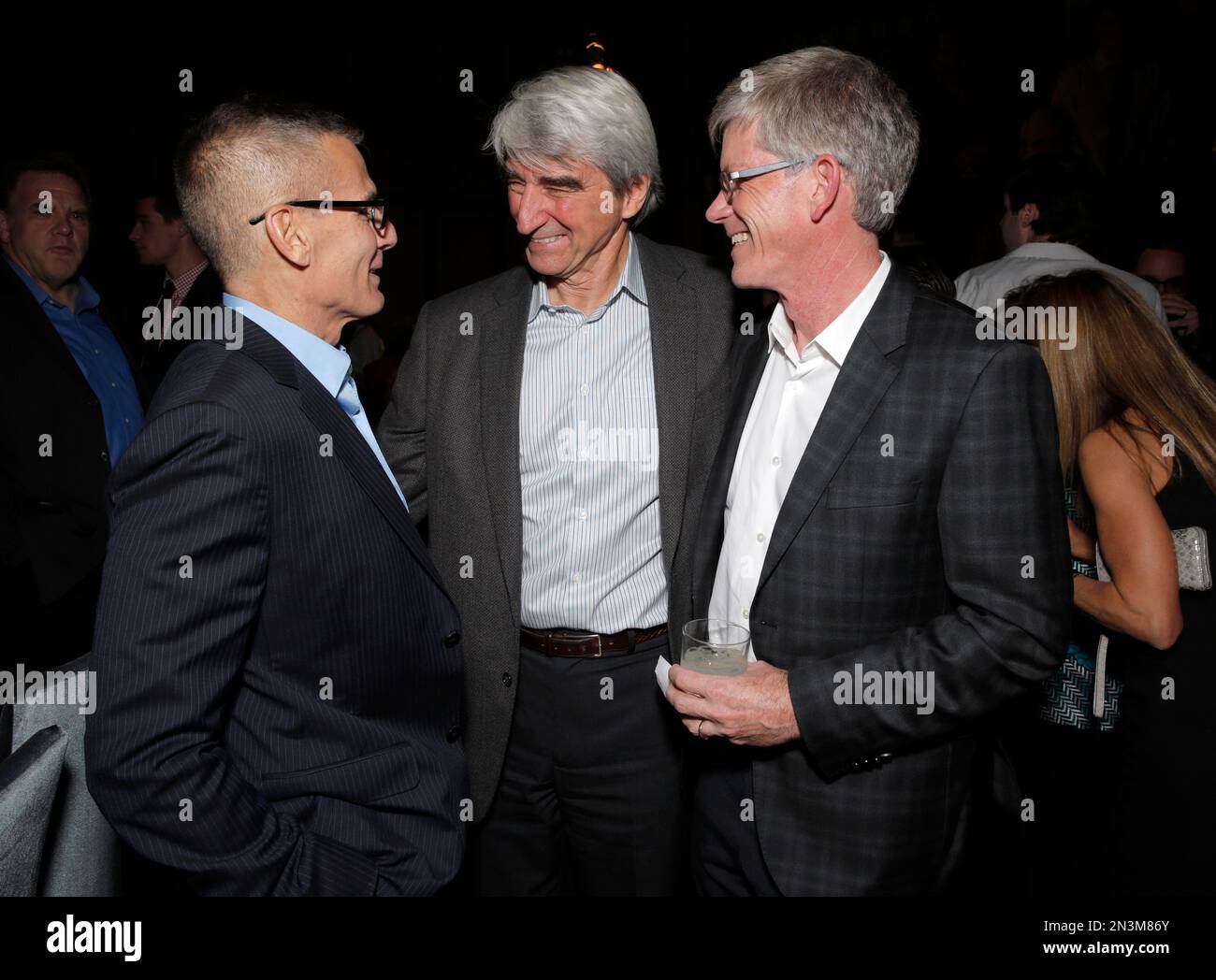 President of HBO Programming Michael Lombardo, Sam Waterston and HBO's ...