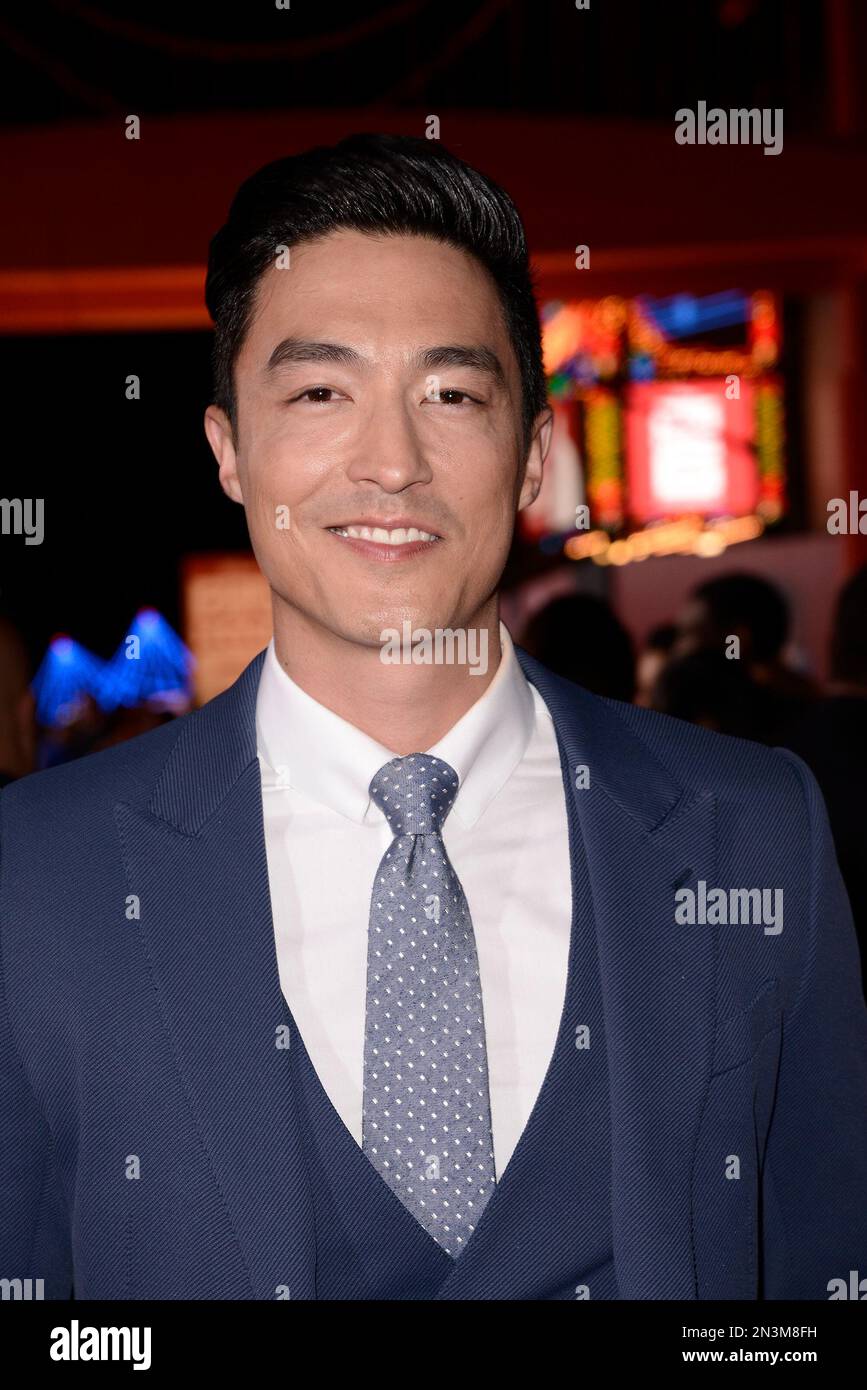 Actor Daniel Henney attends the premiere of the animated feature film ...