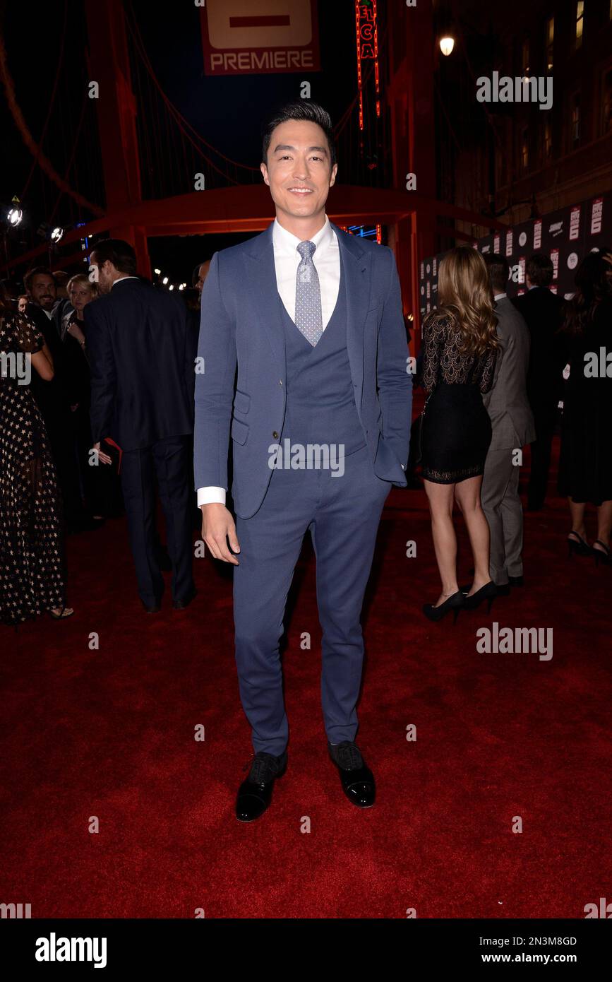 Actor Daniel Henney attends the premiere of the animated feature film ...