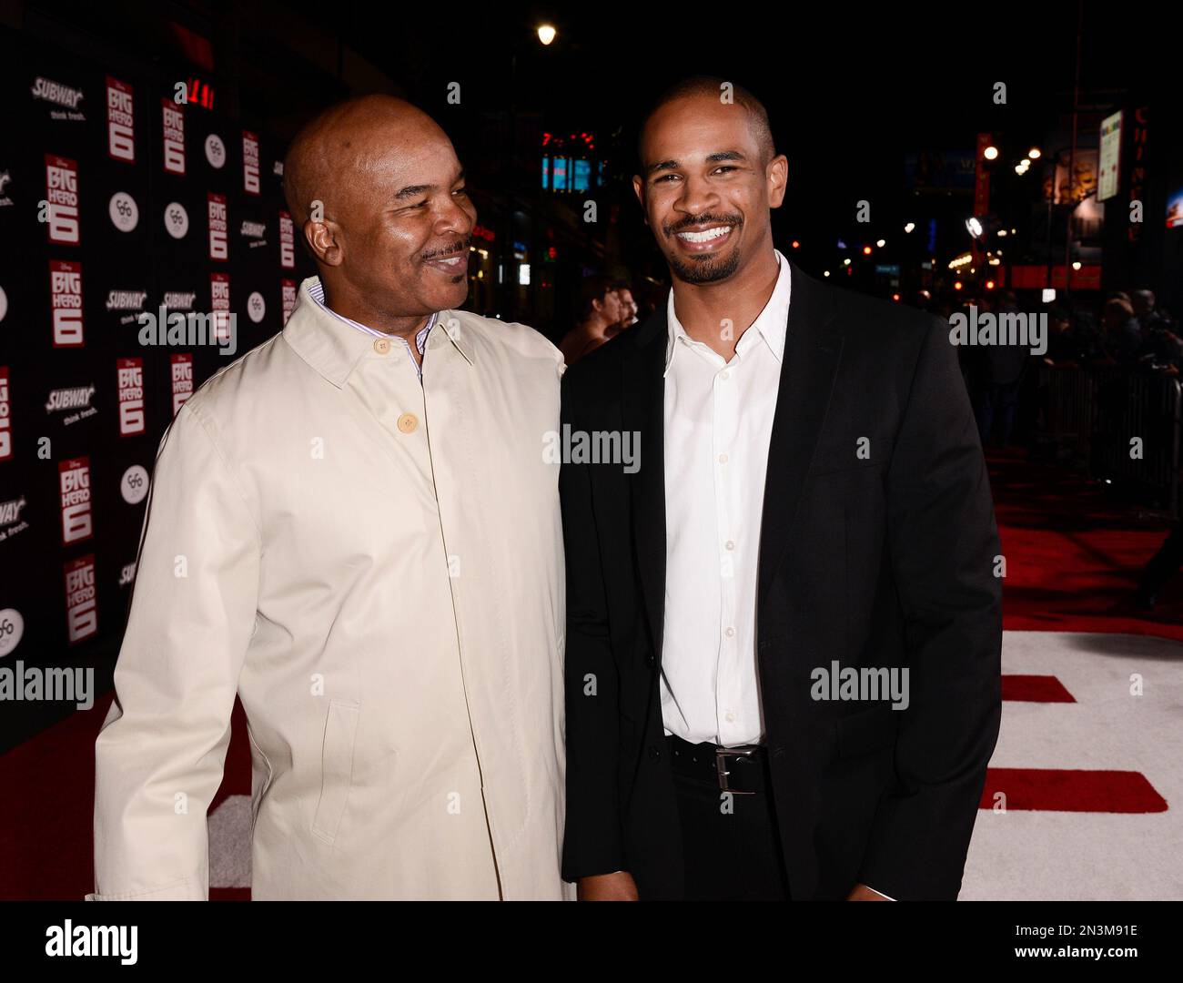 Actor David Alan Grier, left, and actor Damon Wayans Jr. attend the ...