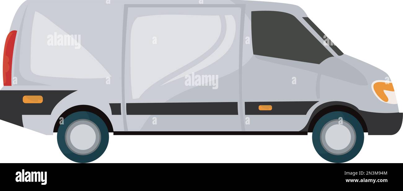 gray van design Stock Vector Image & Art - Alamy