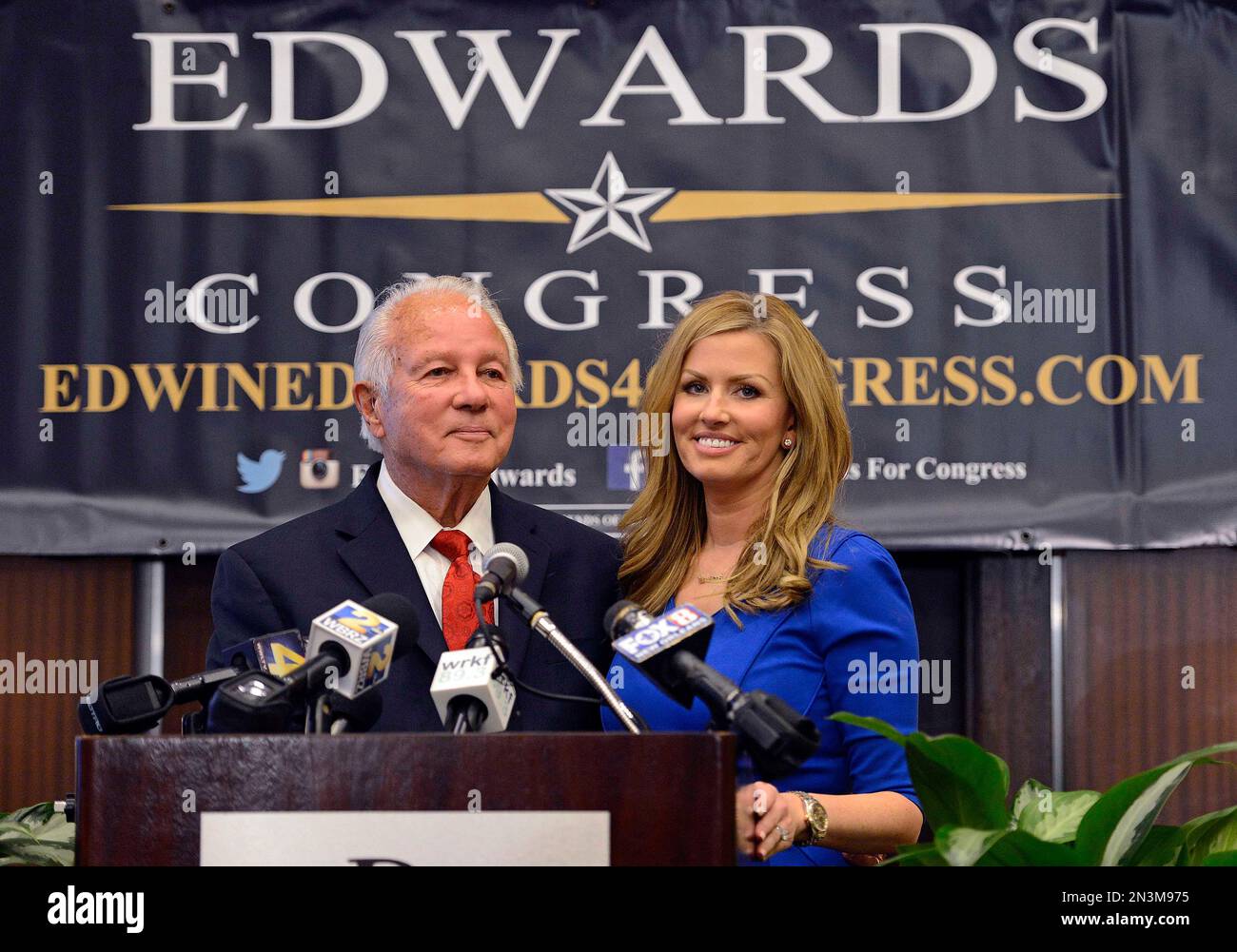 Louisiana Congressional Candidate, former Louisiana Gov. Edwin Edwards ...