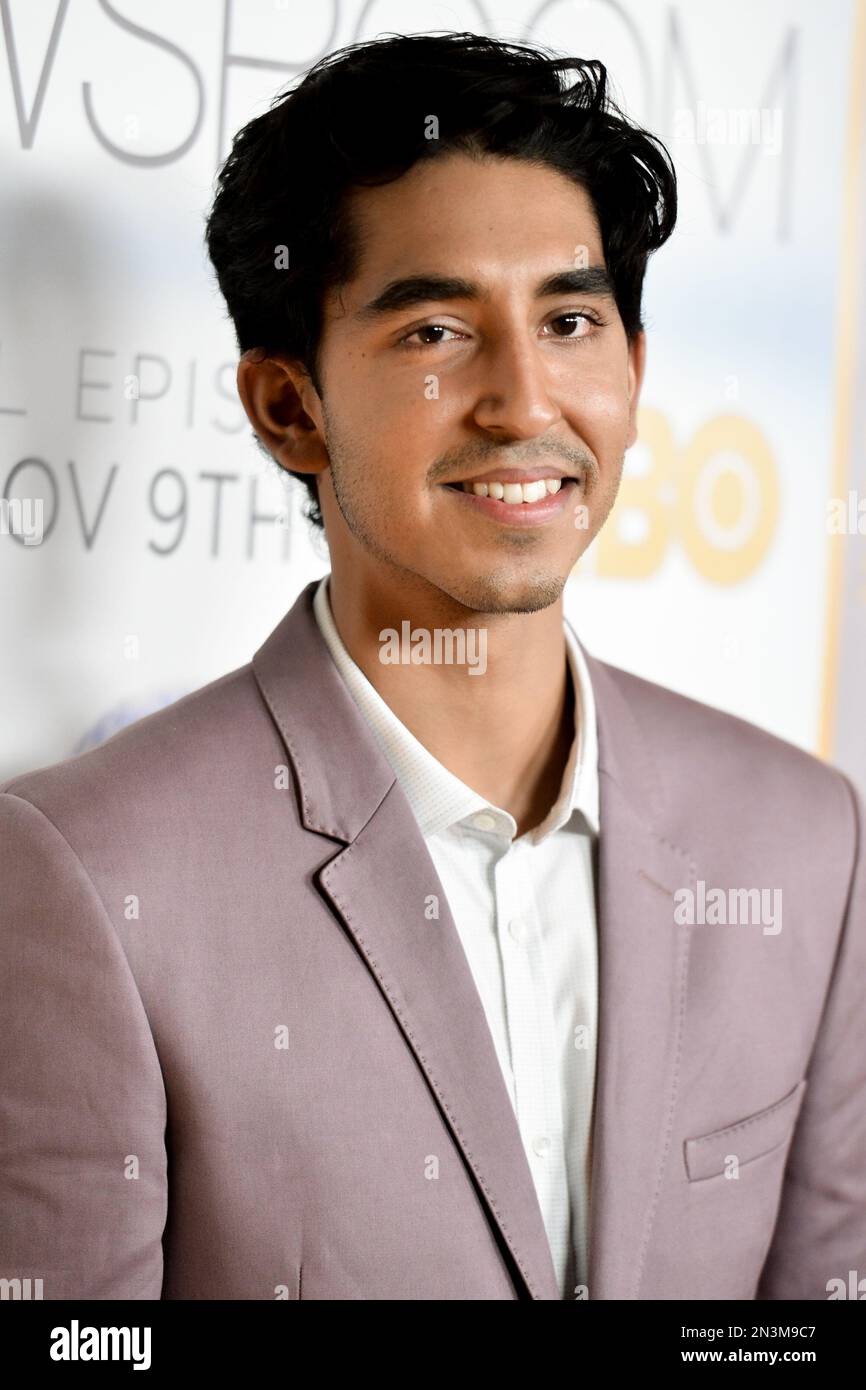 Dev Patel arrives at "The Newsroom" Season Three Premiere on Tuesday ...