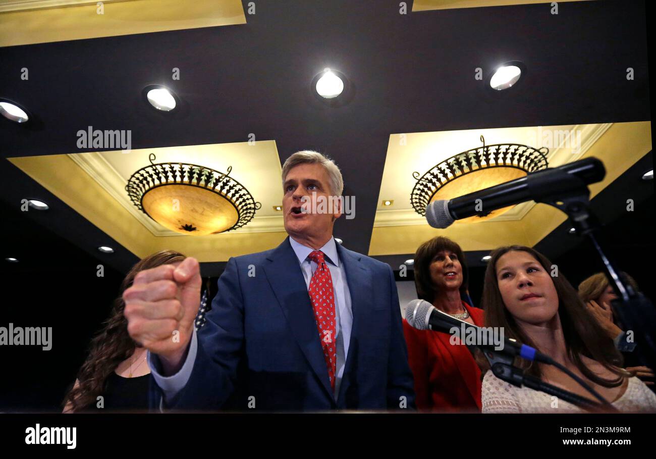Louisiana Republican Senate candidate Rep. Bill Cassidy, R-La., who is ...