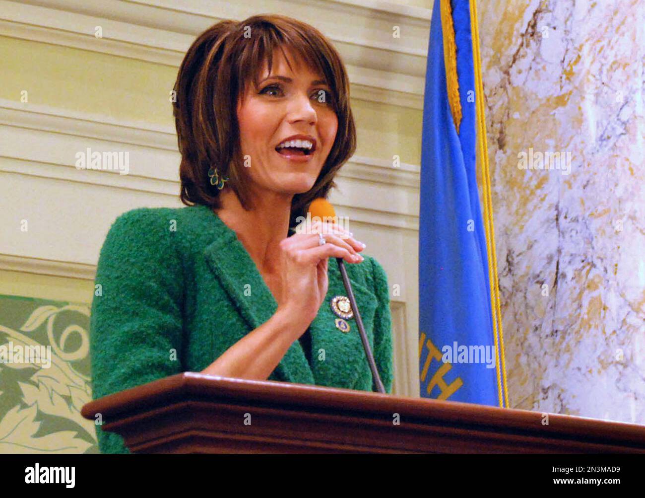 FILE - In this Jan. 22, 2014 file photo is Republican Rep. Kristi Noem ...