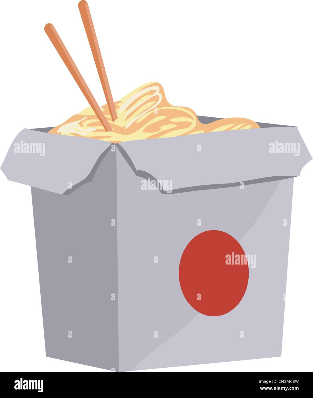 noodle box design Stock Vector Image & Art - Alamy