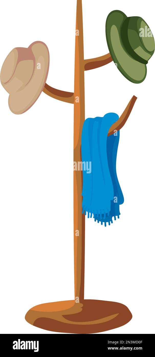 coat rack design Stock Vector Image & Art - Alamy