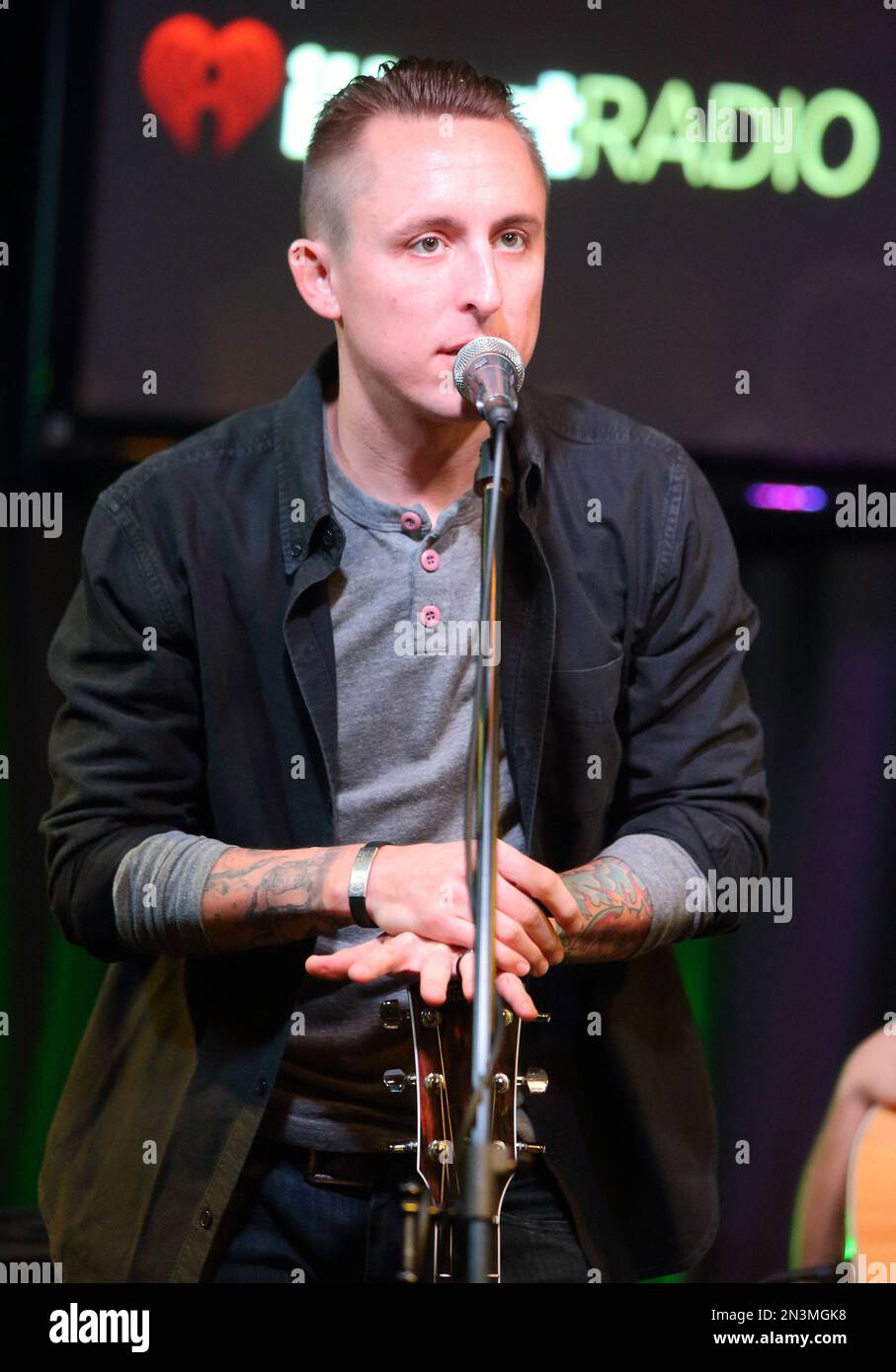 Ryan Key of the band Yellowcard visits the Radio 104.5 Performance ...