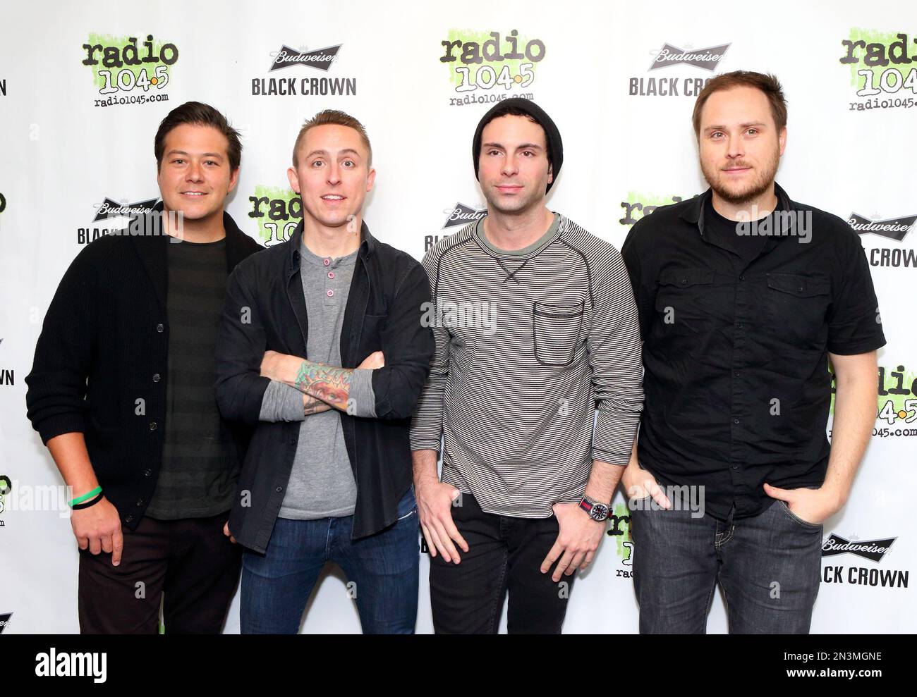 Sean Mackin, from left, Ryan Key, Josh Portman and Ryan Mendez of the ...