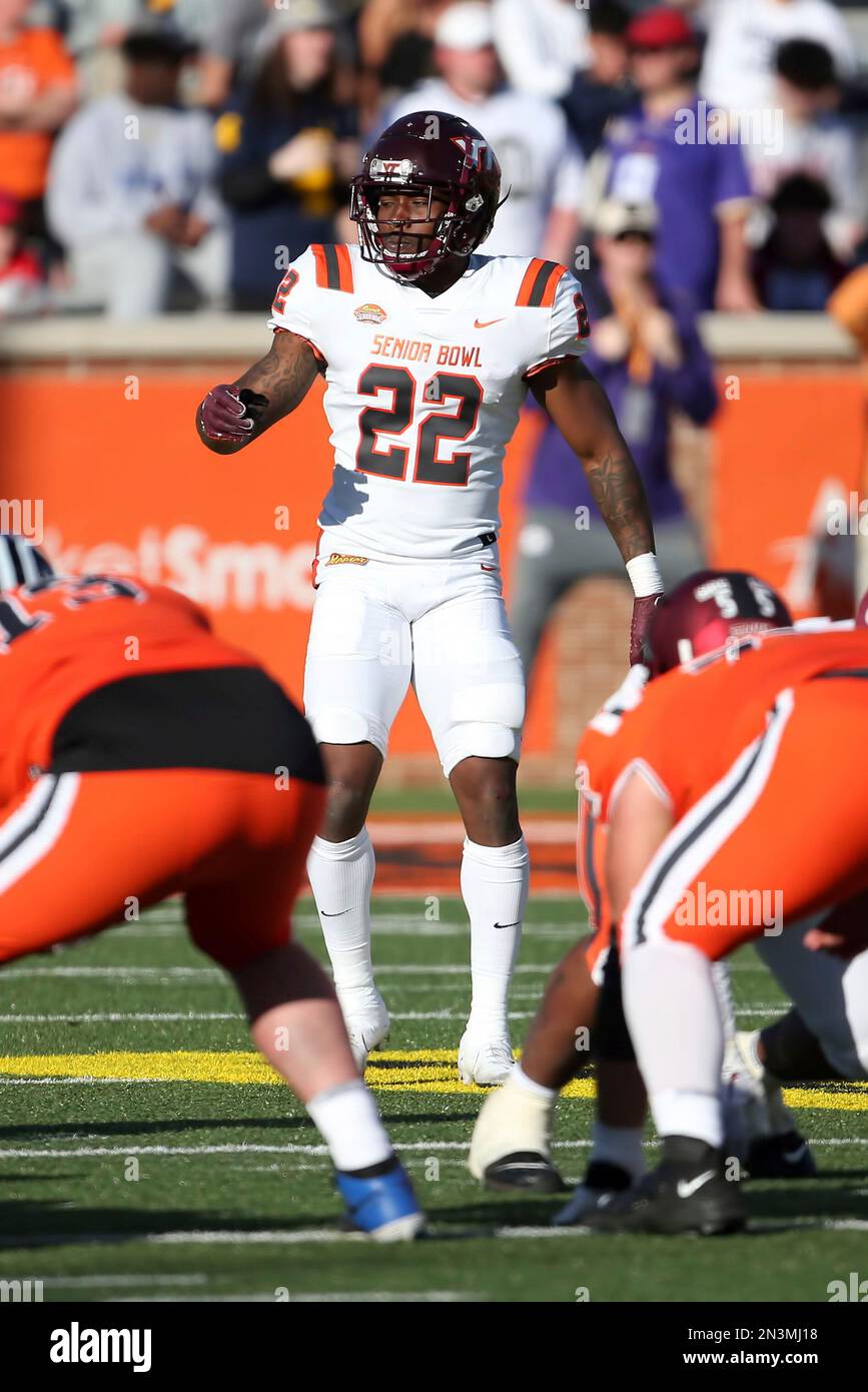 MOBILE, AL - FEBRUARY 04: American defensive back Chamarri Conner of ...