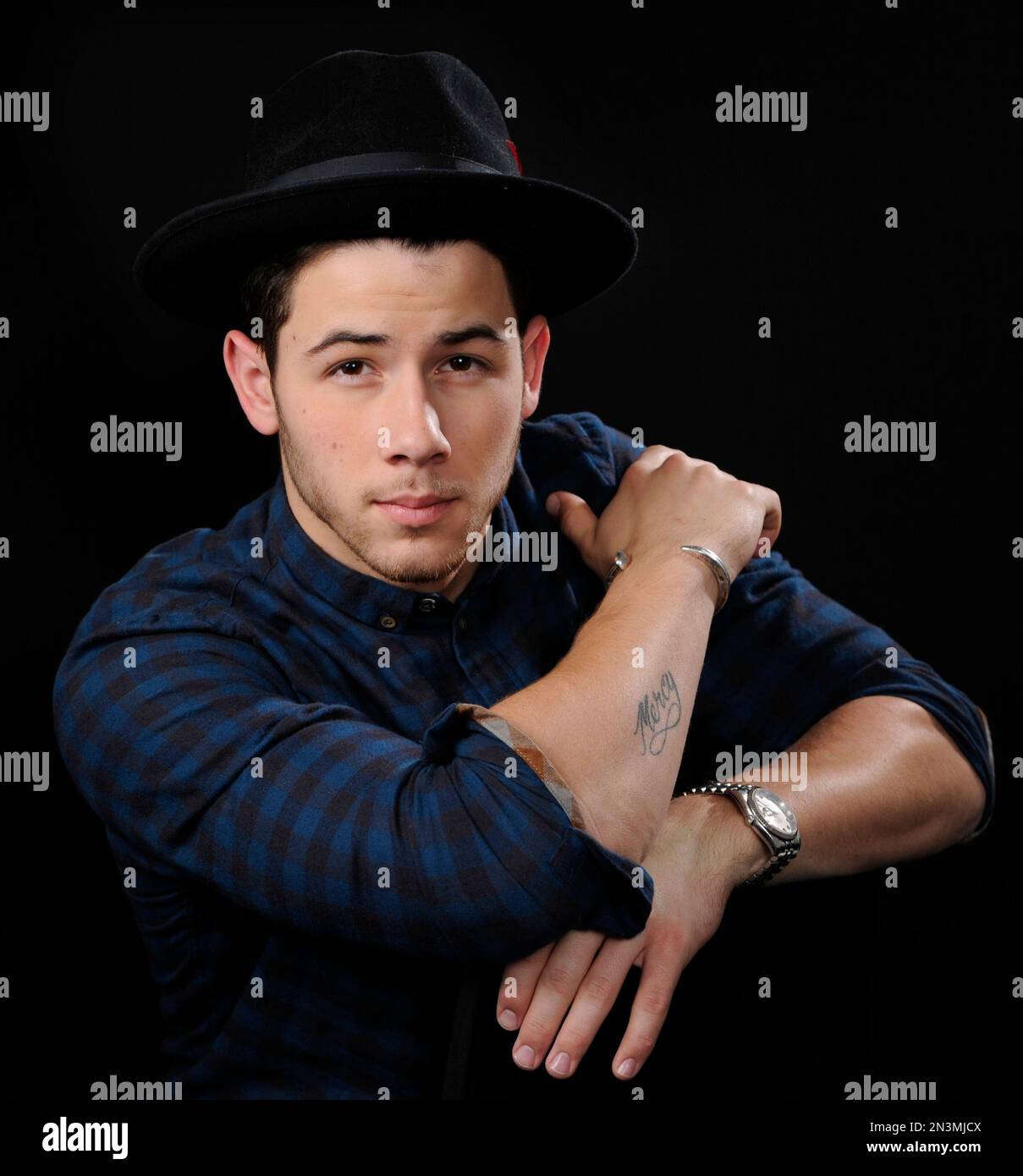 In this Oct. 29, 2014 photo, recording artist and actor Nick Jonas ...