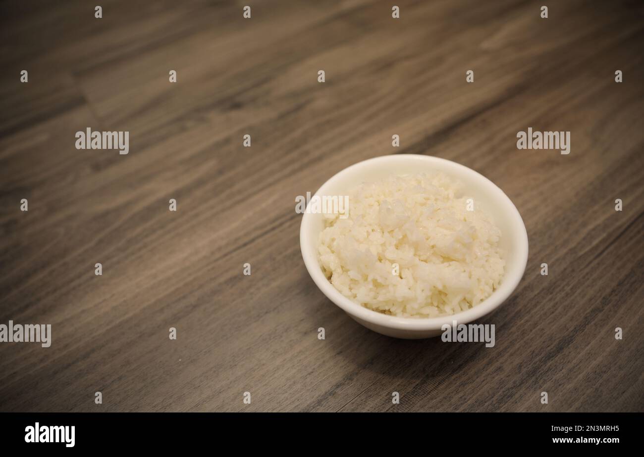 Cooking Rice steps washing and cooked preparation Stock Photo - Alamy