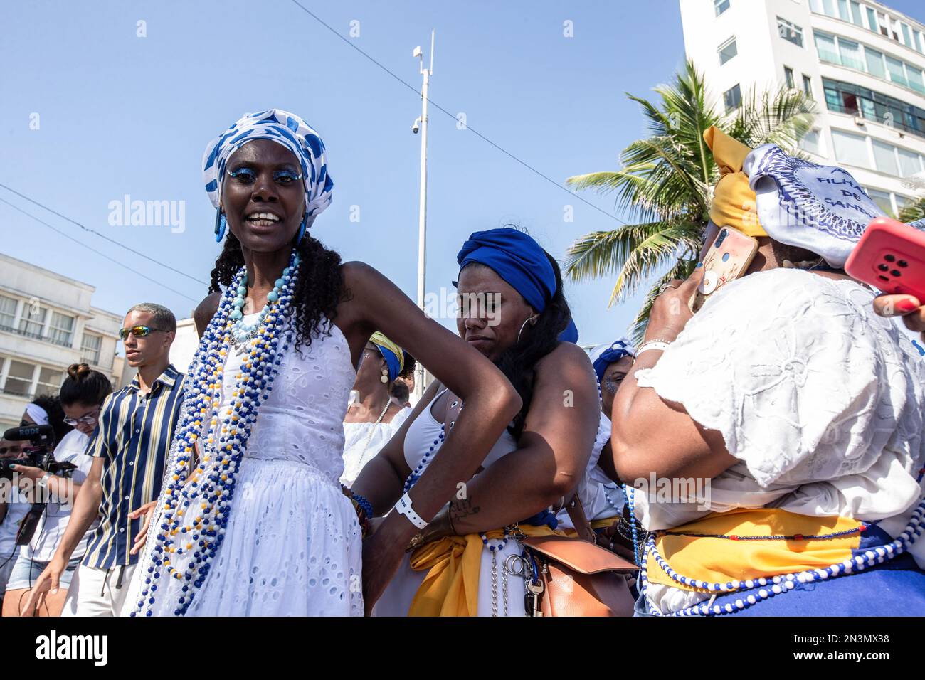 Candomble devotees dress hi-res stock photography and images - Alamy