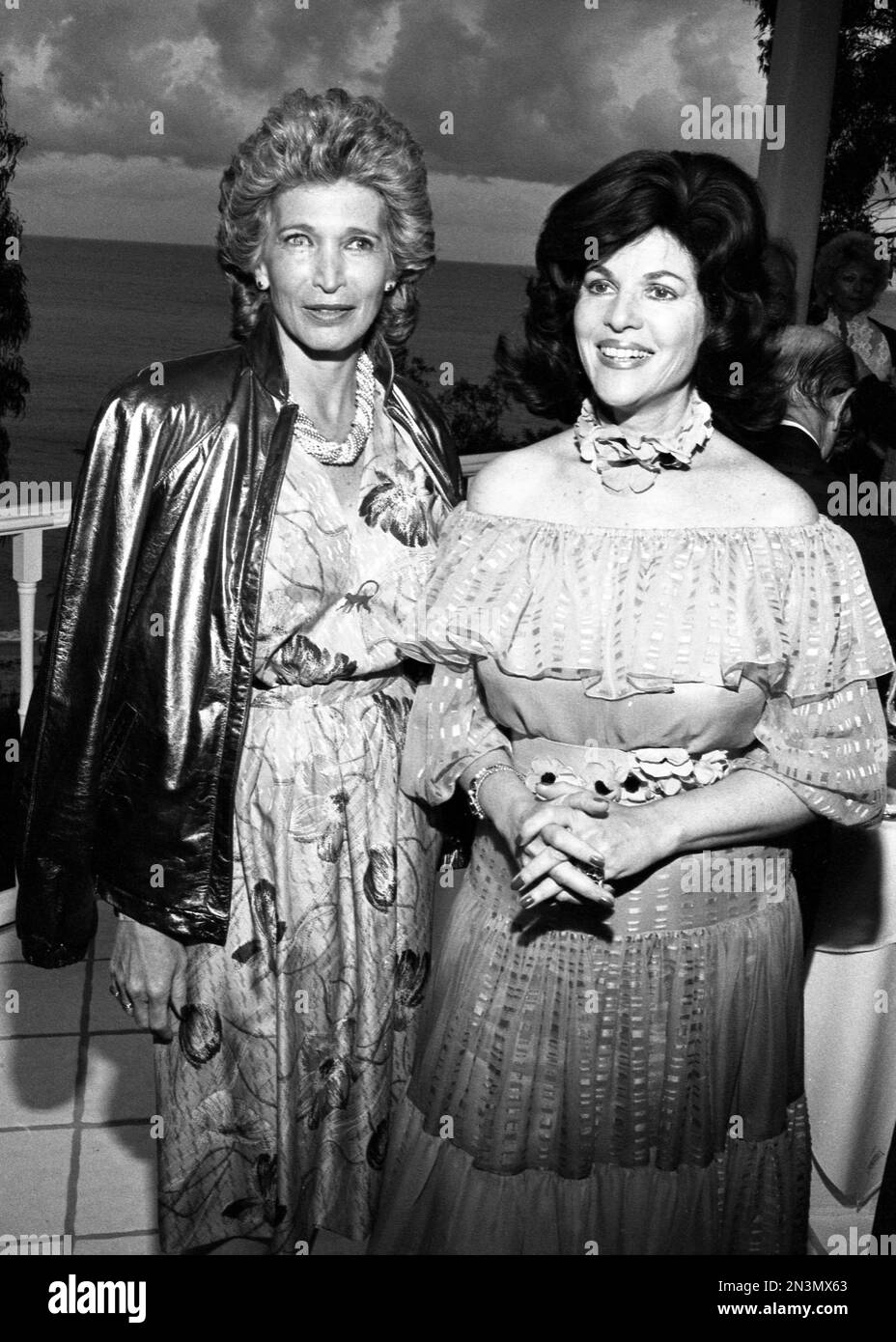 Ofira Navon with Mrs. David Begelman at the party for Israel's First ...