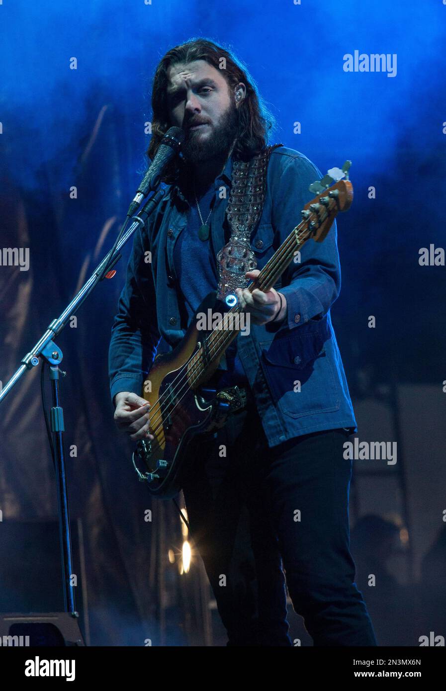 Nick O'Malley of the Arctic Monkeys performs at the Voodoo Music ...