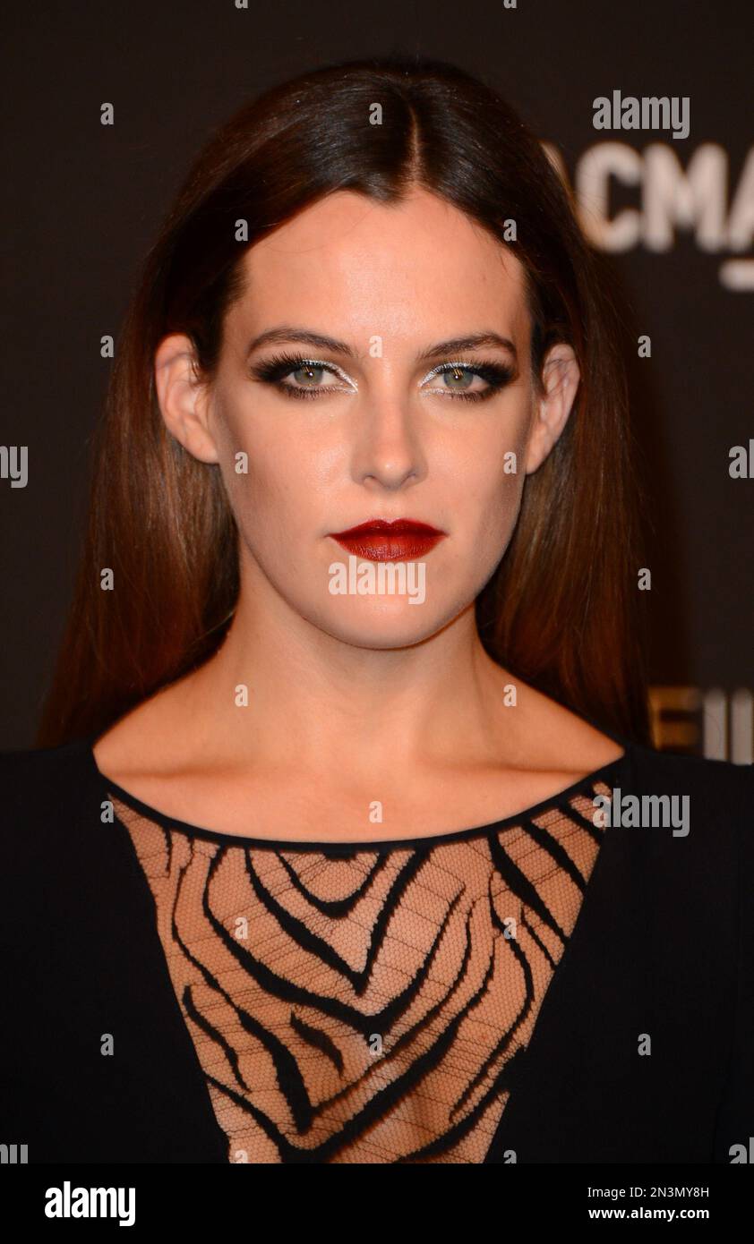 Riley Keough arrives at the LACMA Art + Film Gala at LACMA on Saturday ...