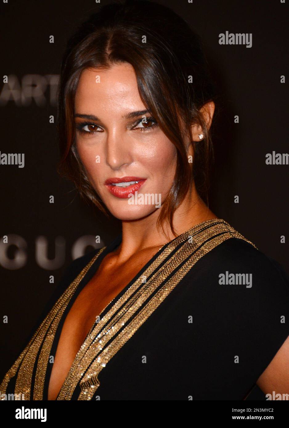 Angela Bellotte arrives at the LACMA Art + Film Gala at LACMA on ...