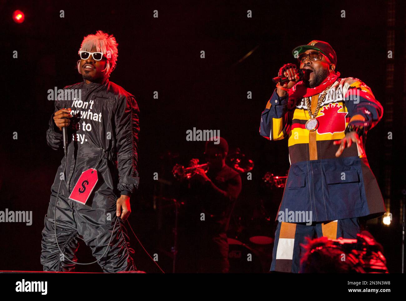 André "André 3000" Benjamin and Antwan "Big Boi" Patton of Outkast ...