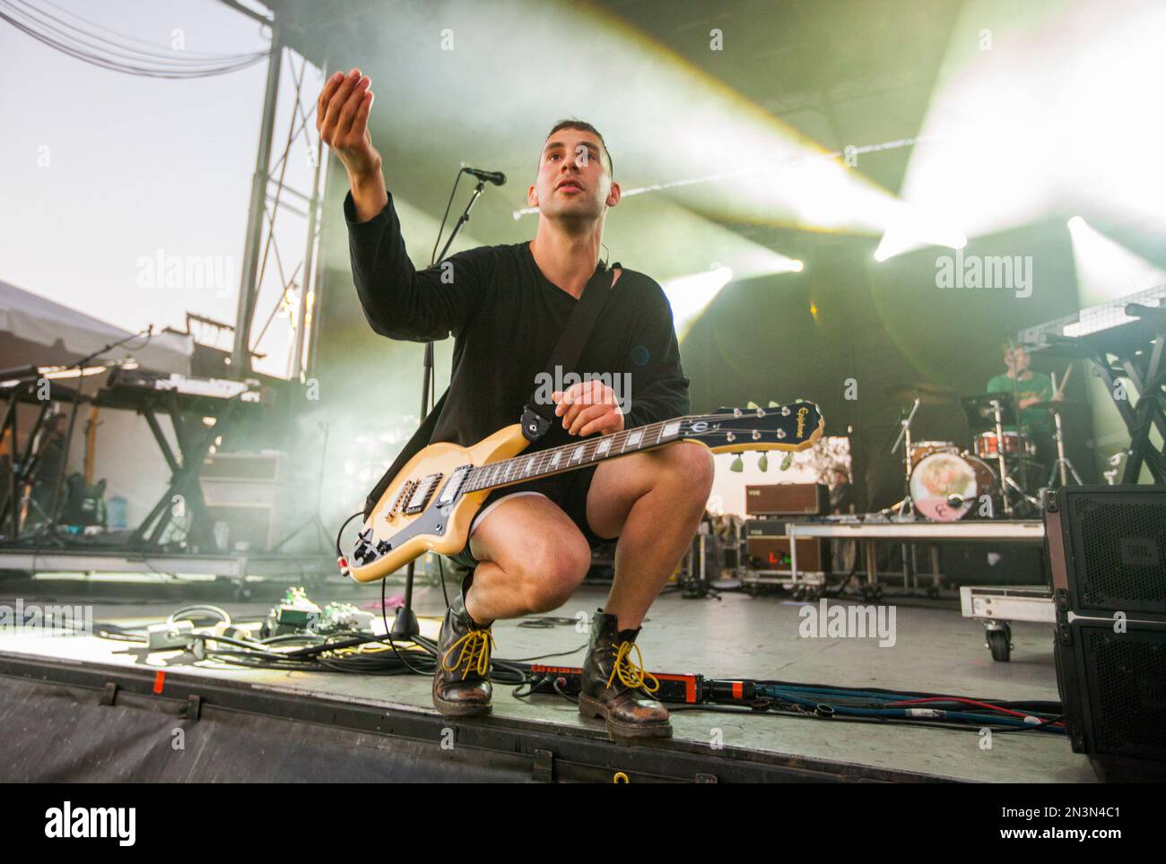 Jack Antonoff, of Fun, performs with his band Bleachers at the Voodoo ...