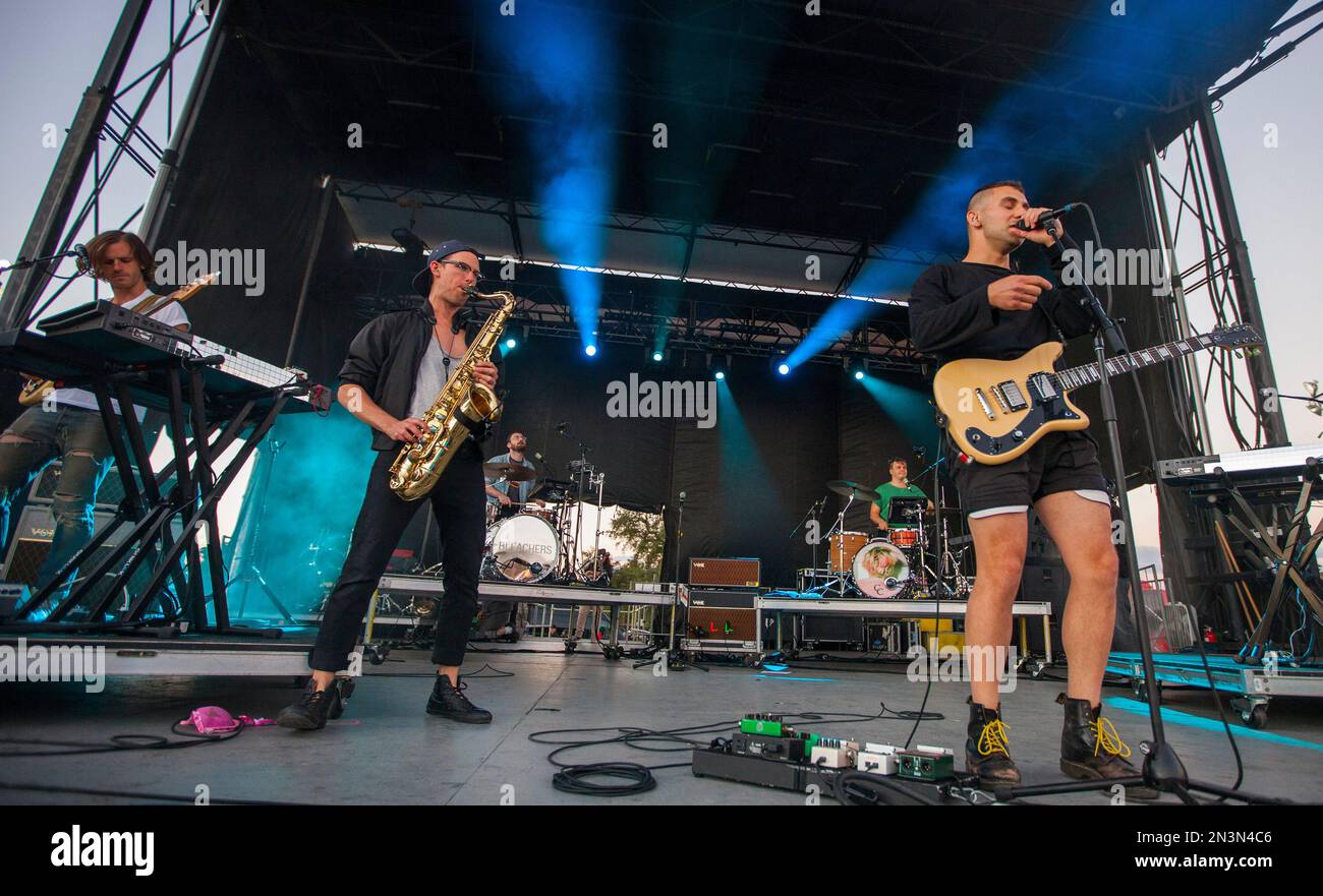 Jack Antonoff, of Fun, performs with his band Bleachers at the Voodoo ...
