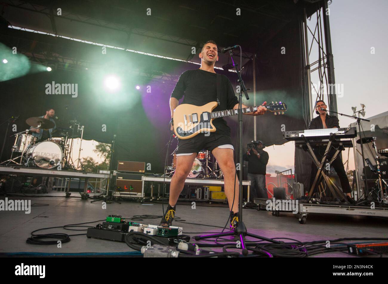 Jack Antonoff, of Fun, performs with his band Bleachers at the Voodoo ...