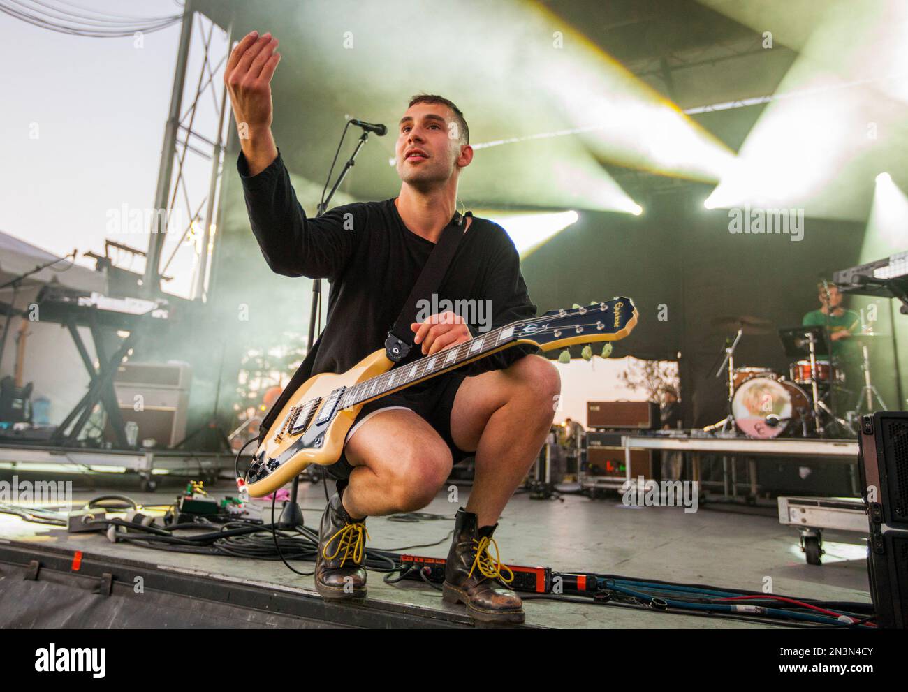 Jack Antonoff, of Fun, performs with his band Bleachers at the Voodoo ...