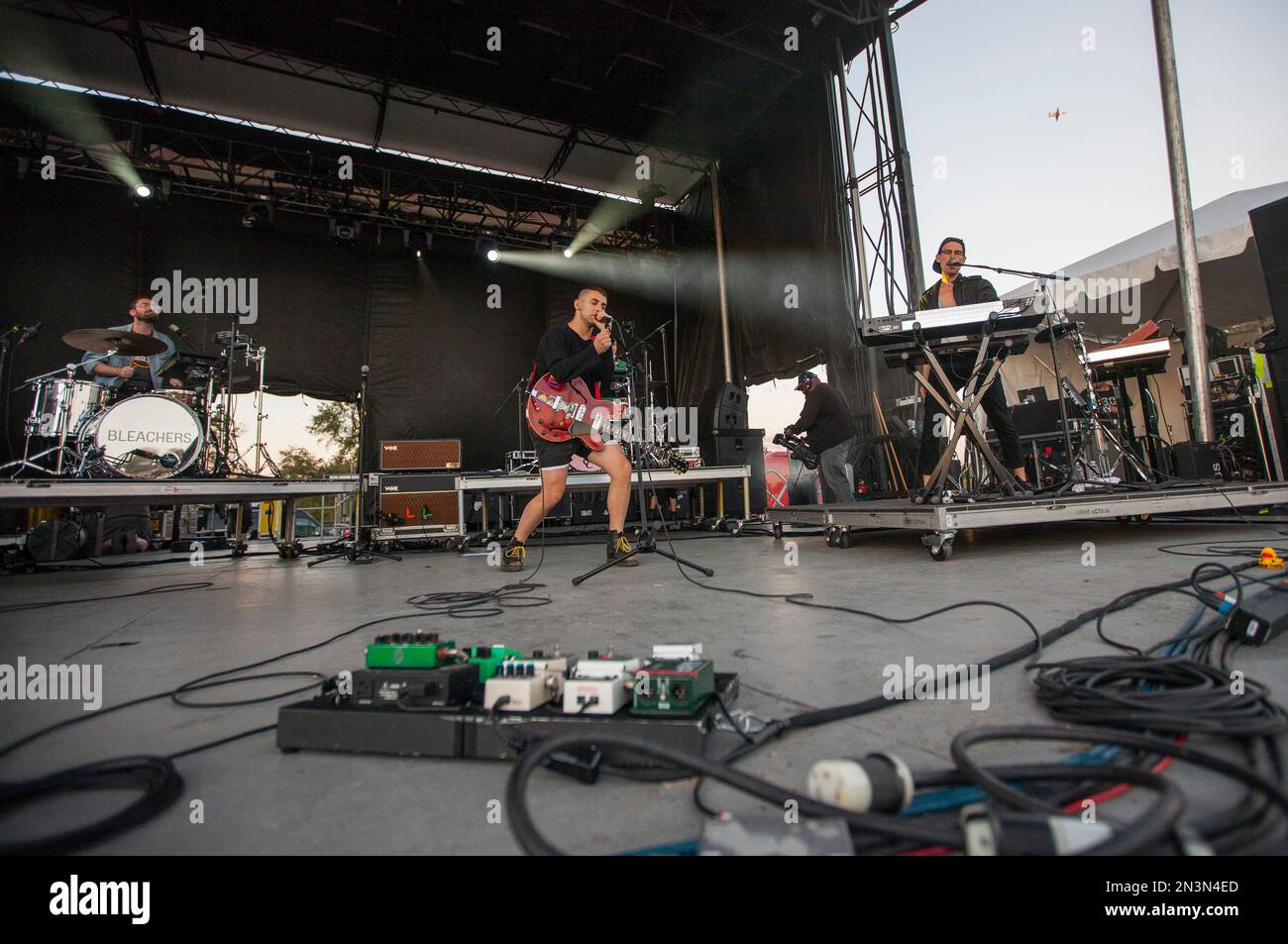 Jack Antonoff, of Fun, performs with his band Bleachers at the Voodoo ...