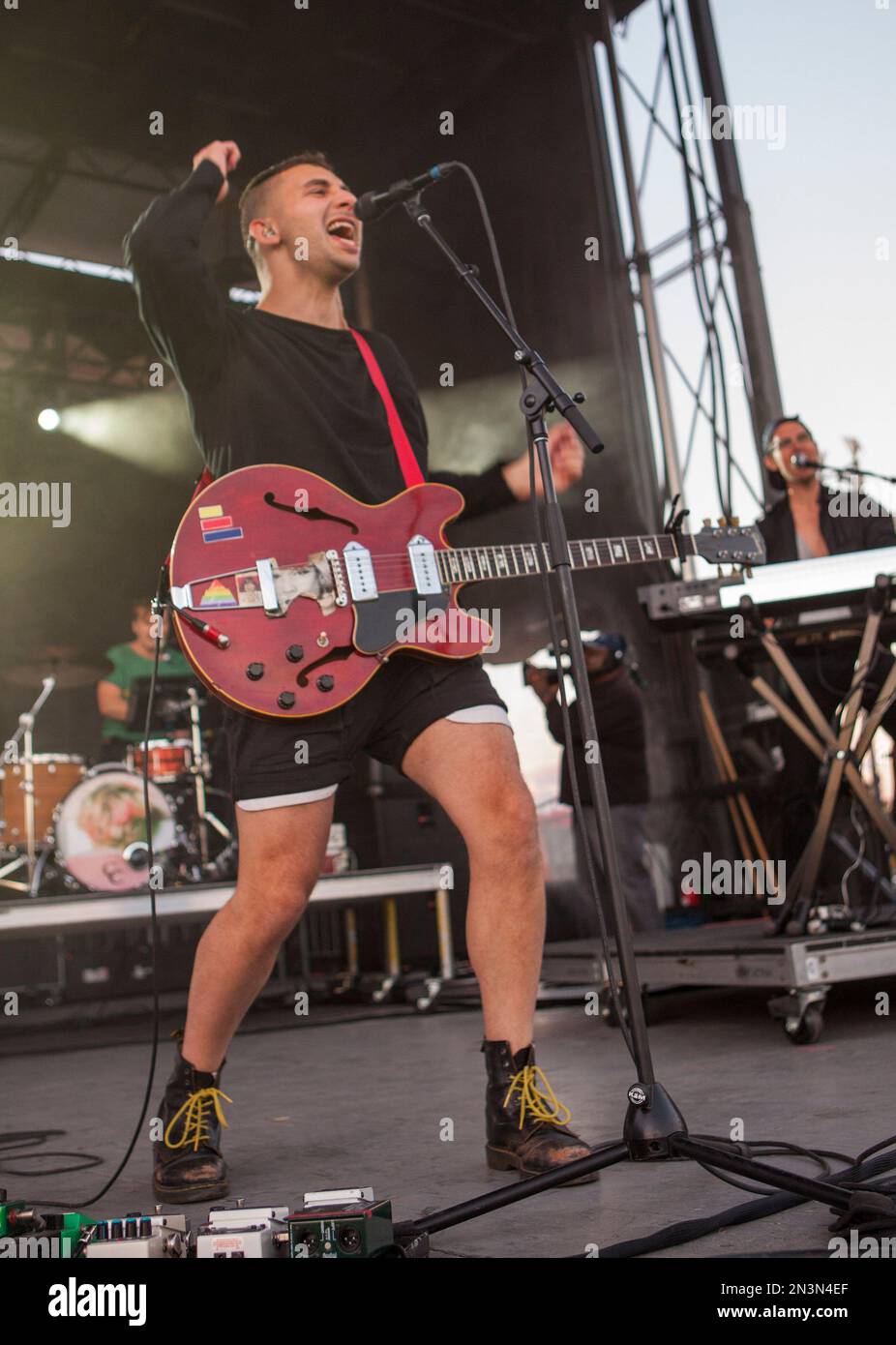 Jack Antonoff, of Fun, performs with his band Bleachers at the Voodoo ...