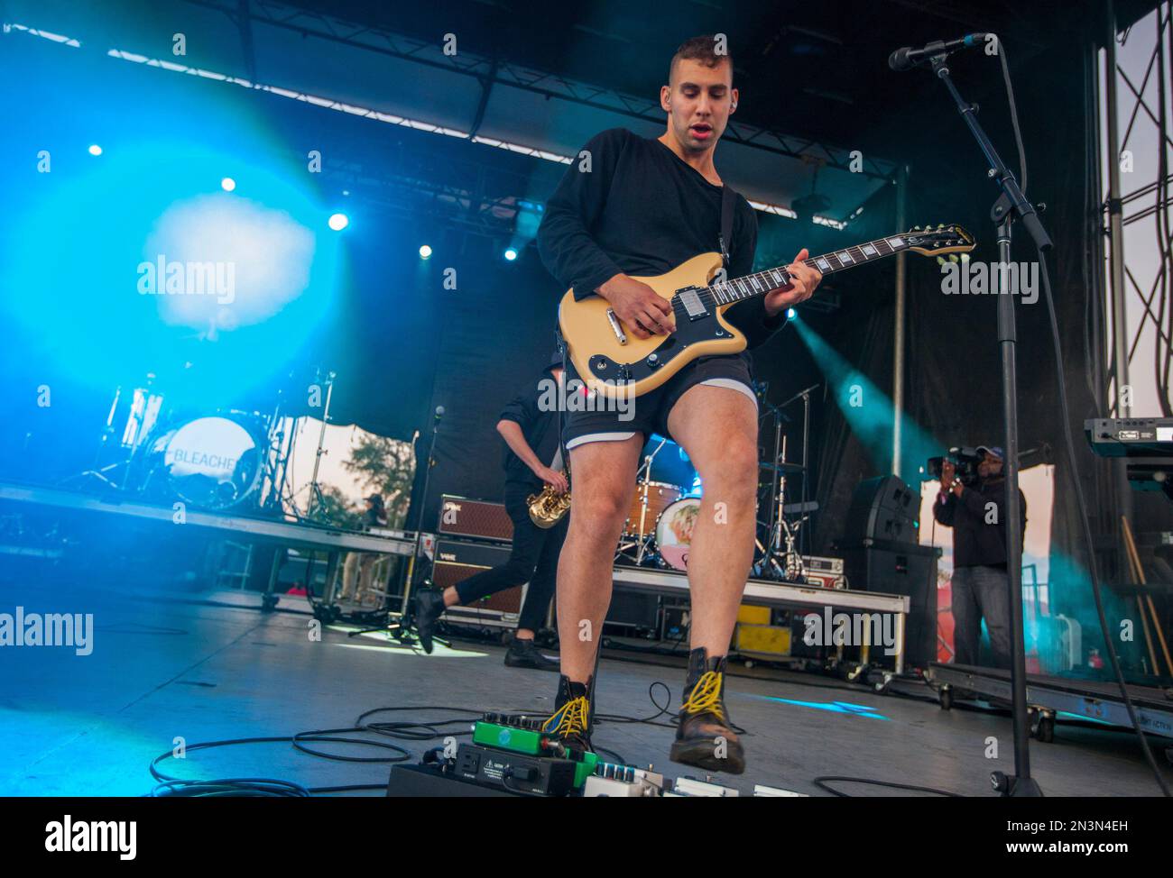 Jack Antonoff, of Fun, performs with his band Bleachers at the Voodoo ...