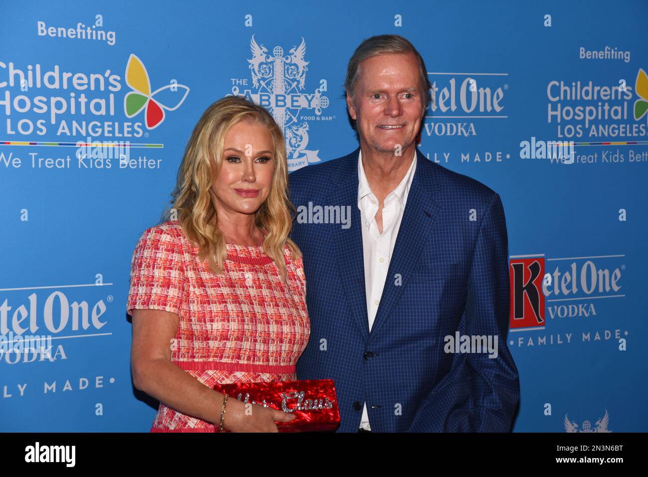 Richard Hilton, Kathy Hilton attends the The Abbey Food Bar's 16th ...