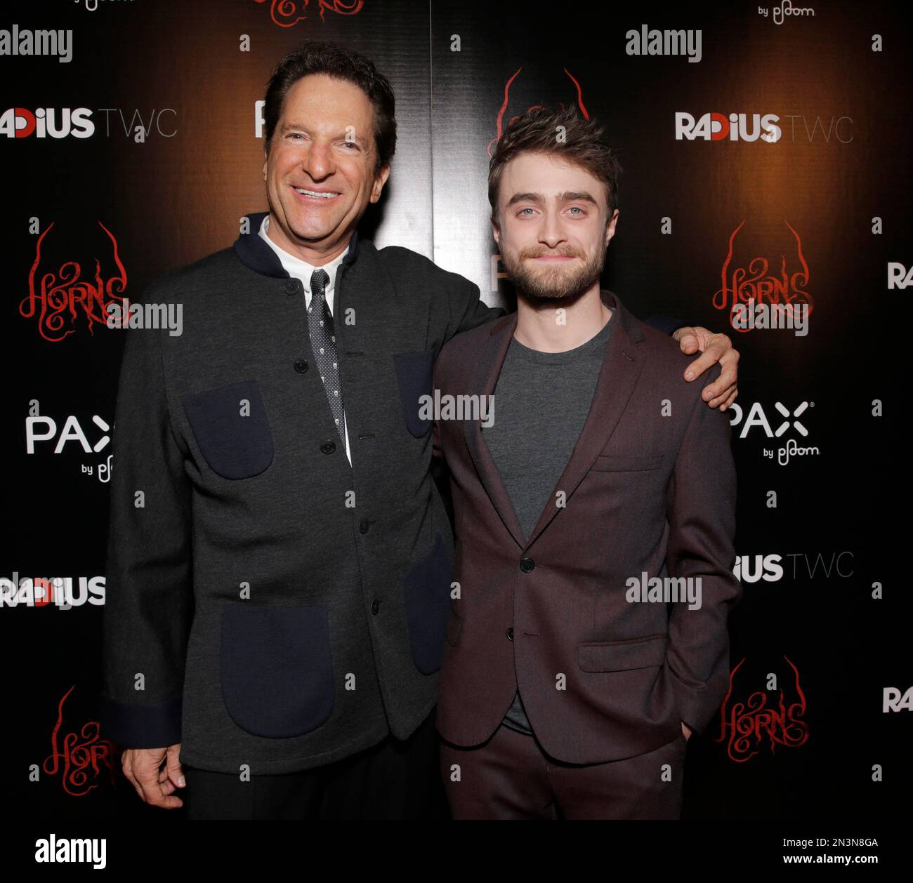 Peter Gruber and Daniel Radcliffe attend a special screening of Radius ...