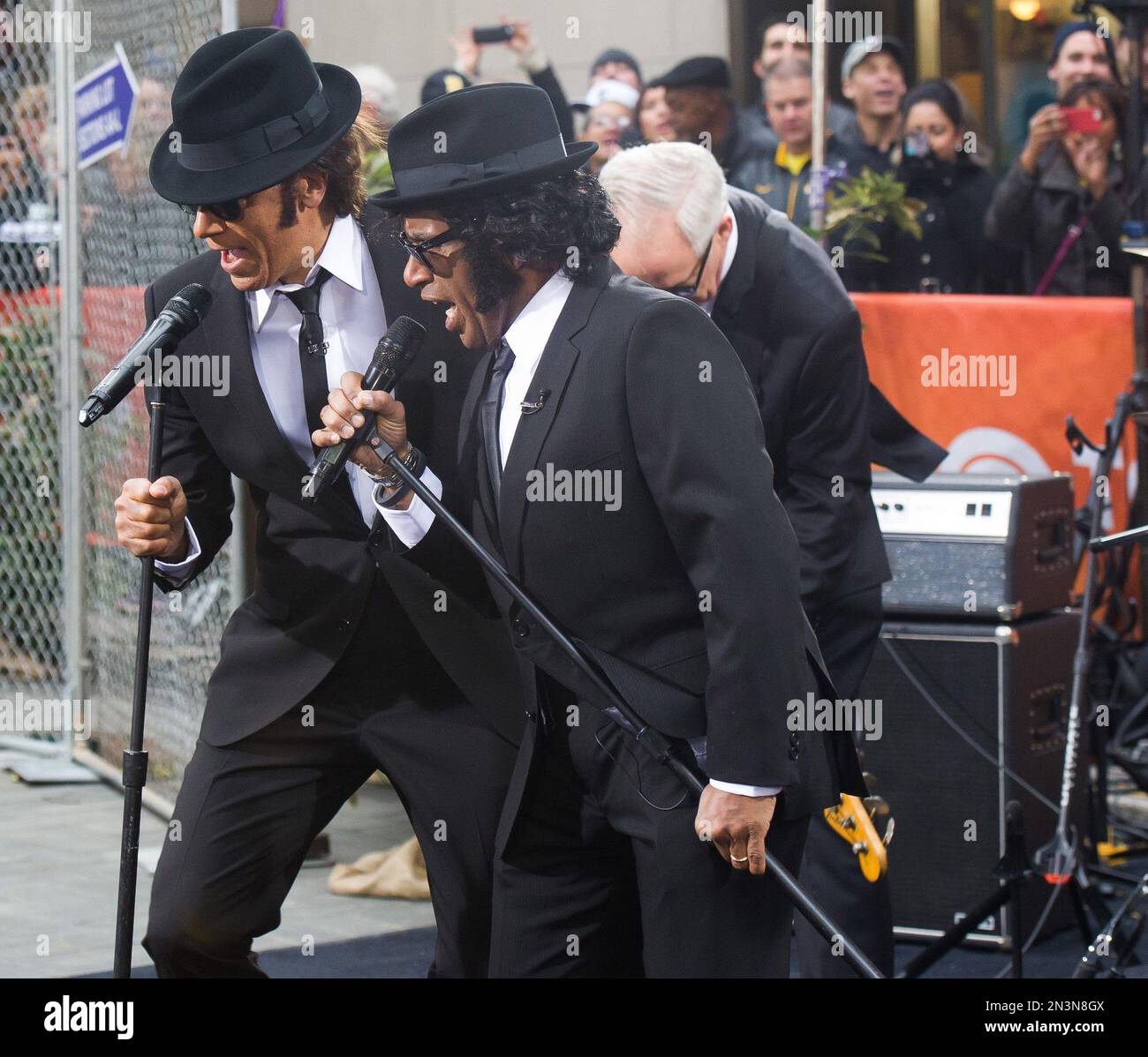 Lester Holt, left, and Al Roker dress as The Blues Brothers from ...