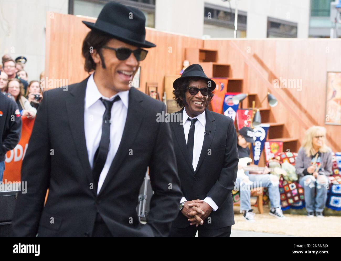 Lester Holt, left, and Al Roker dress as The Blues Brothers from ...