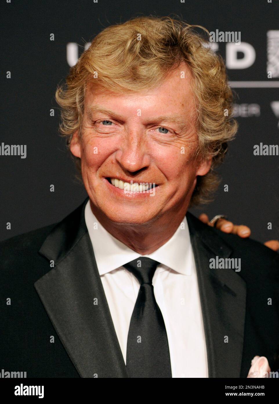 Nigel Lythgoe arrives at the BAFTA Los Angeles Britannia Awards at the ...