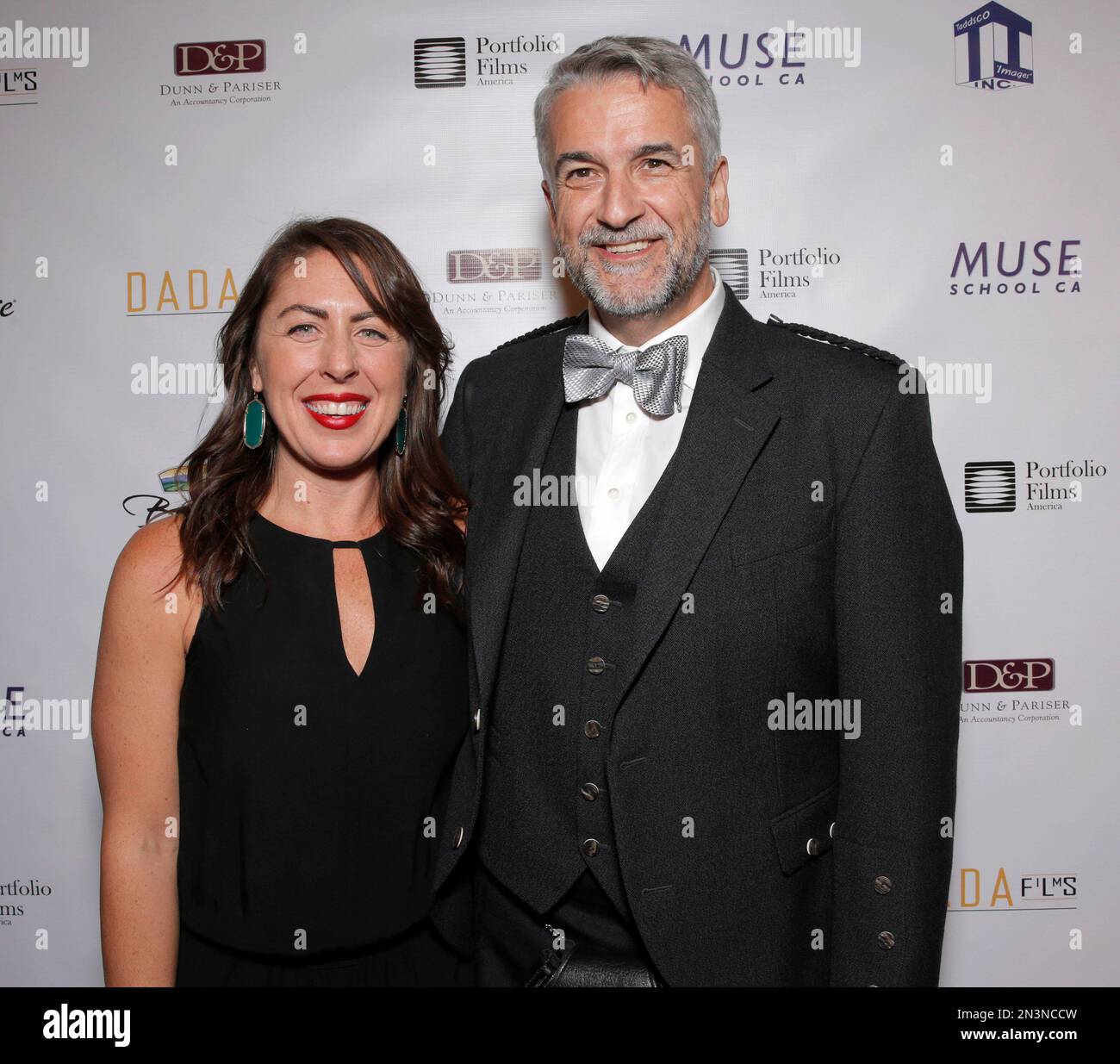 Erin Terzieff and Director Stuart Cameron attend the "All You Need is ...