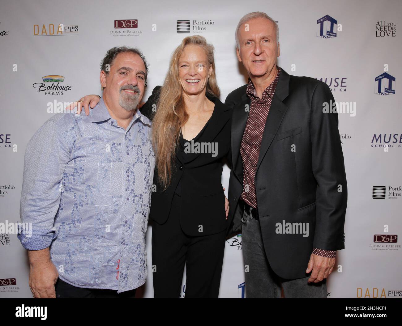 Jon Landau, Suzy Amis Cameron and James Cameron attend the "All You ...