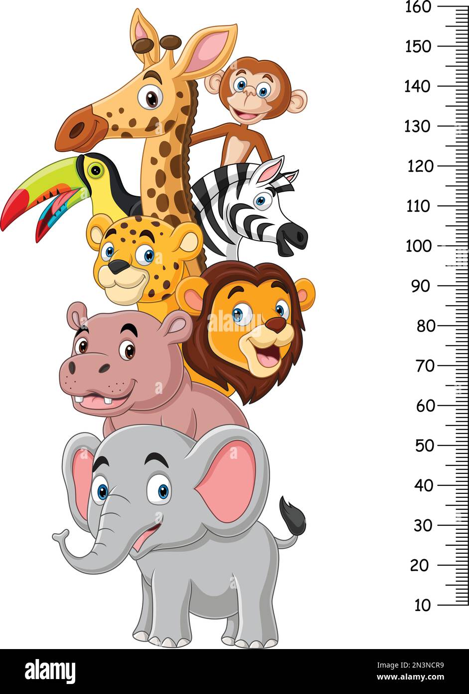 The growing lion Stock Vector Images - Alamy