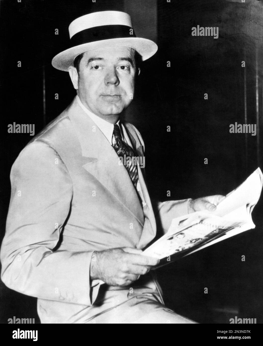 Senator Huey Long in 1935. (AP Photo Stock Photo - Alamy