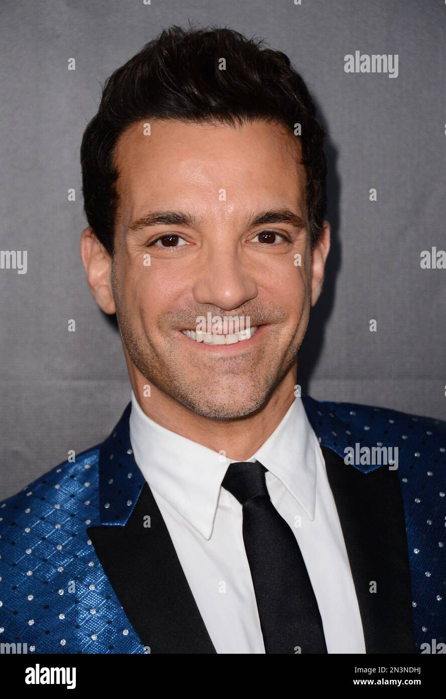 George Kotsiopoulos arrives at the 2014 amfAR Inspiration Gala at Milk ...