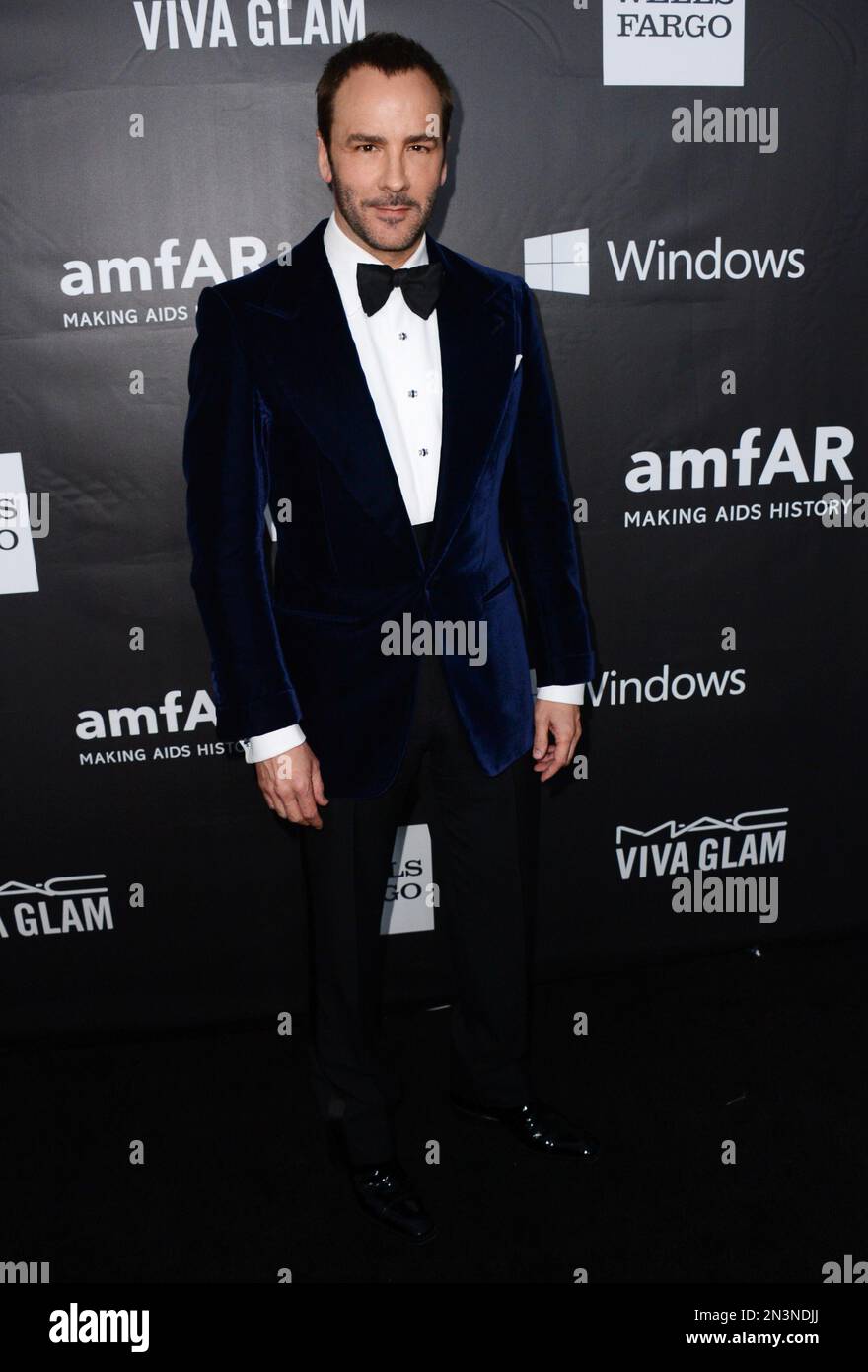 Tom Ford arrives at the 2014 amfAR Inspiration Gala at Milk Studios on ...