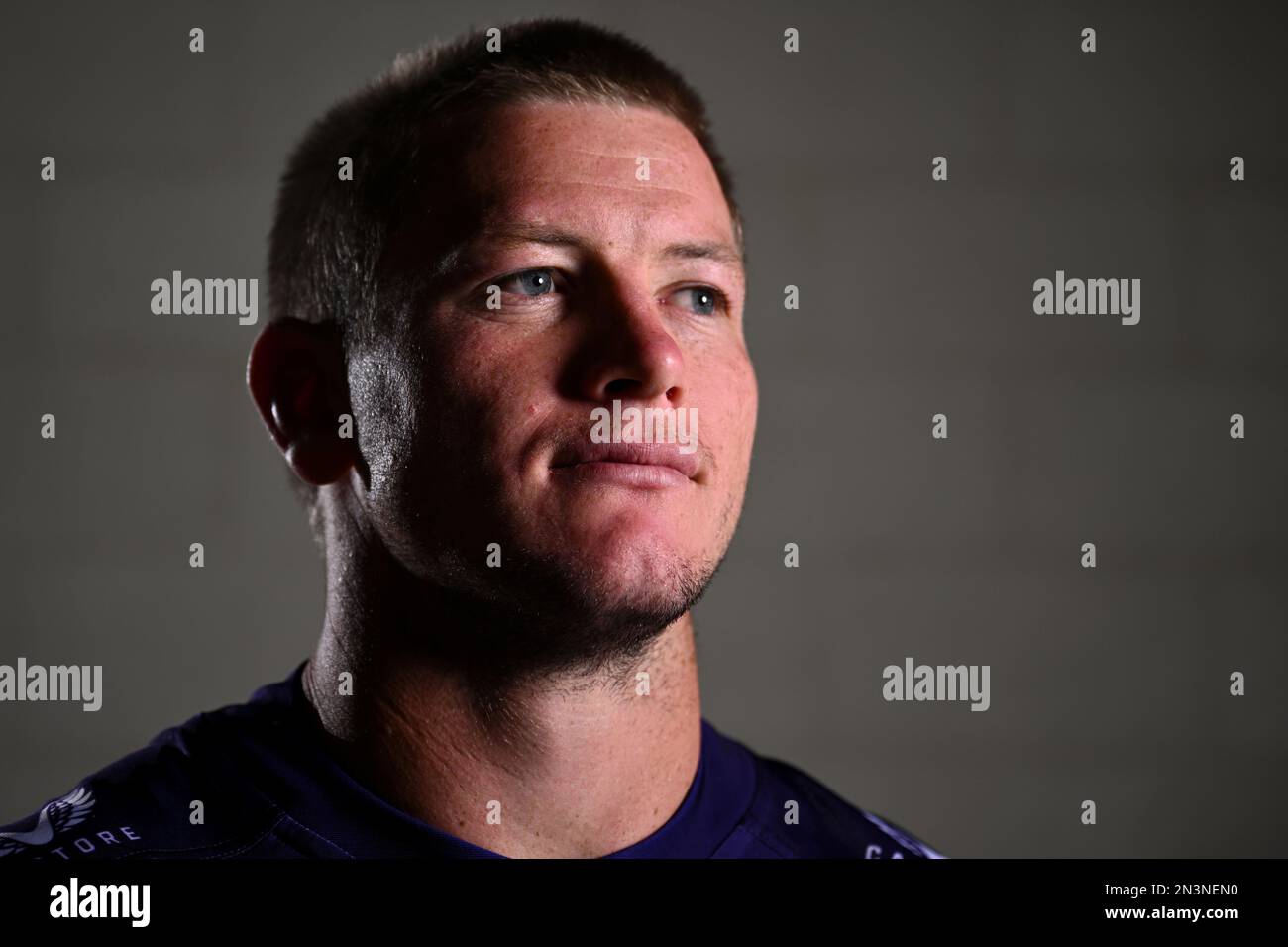 Harry Grant of the Melbourne Storm poses for a photo during an NRL ...