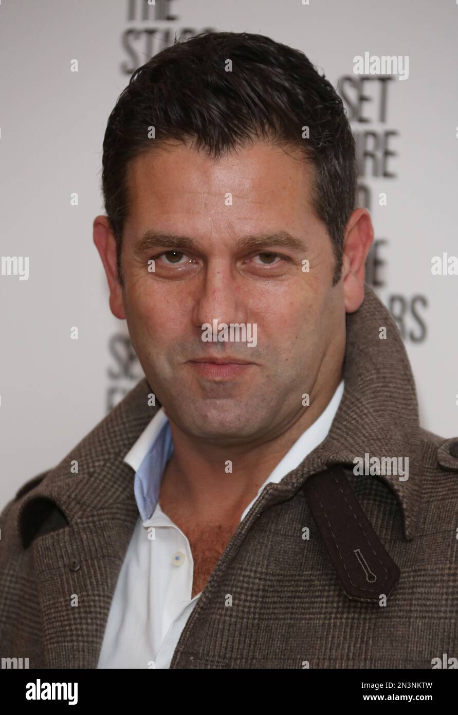 Actors Patrick Baladi arrives for the UK premiere of the film Set Fire ...